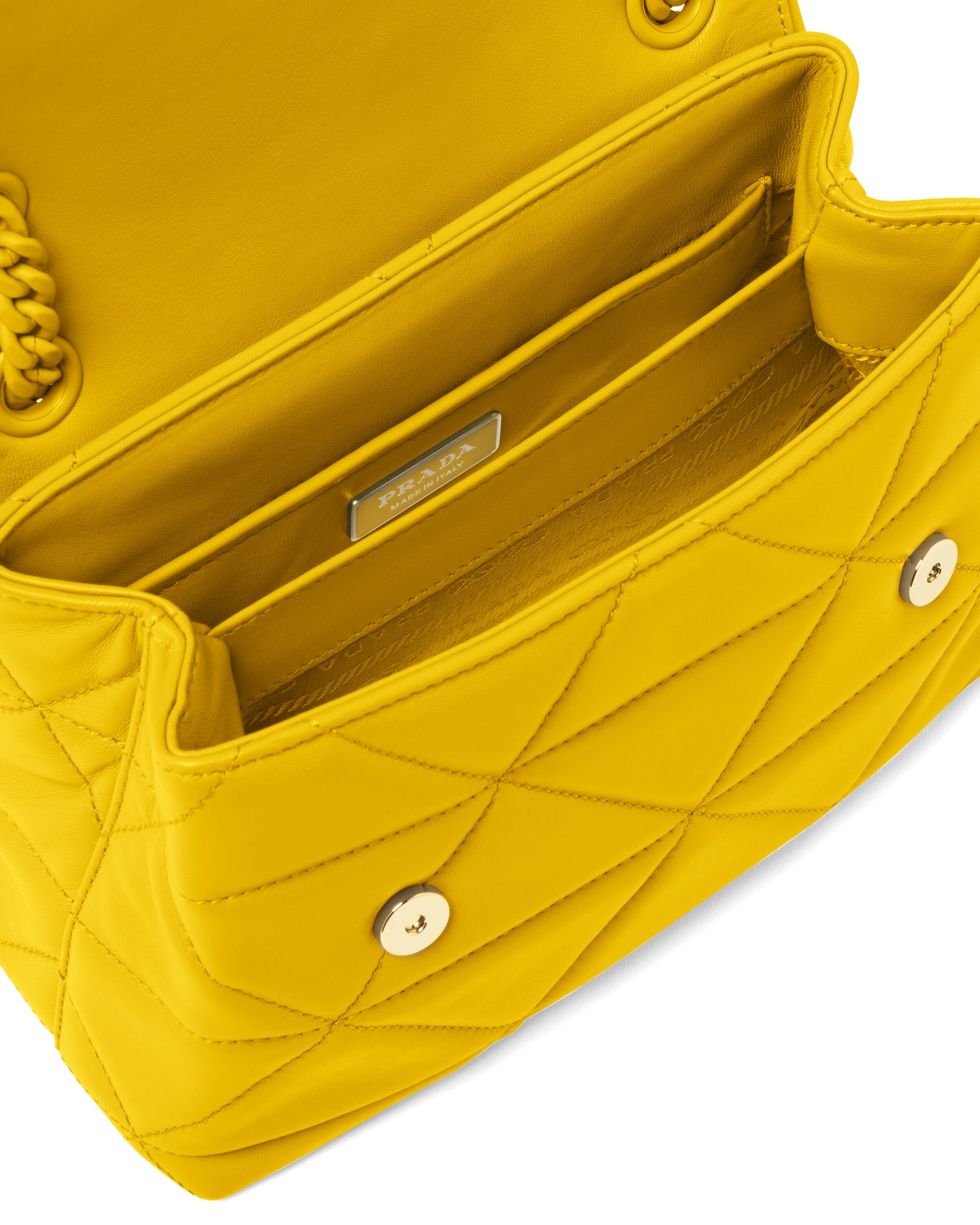 Yellow Small Nappa Leather Prada Spectrum Bag | Prada