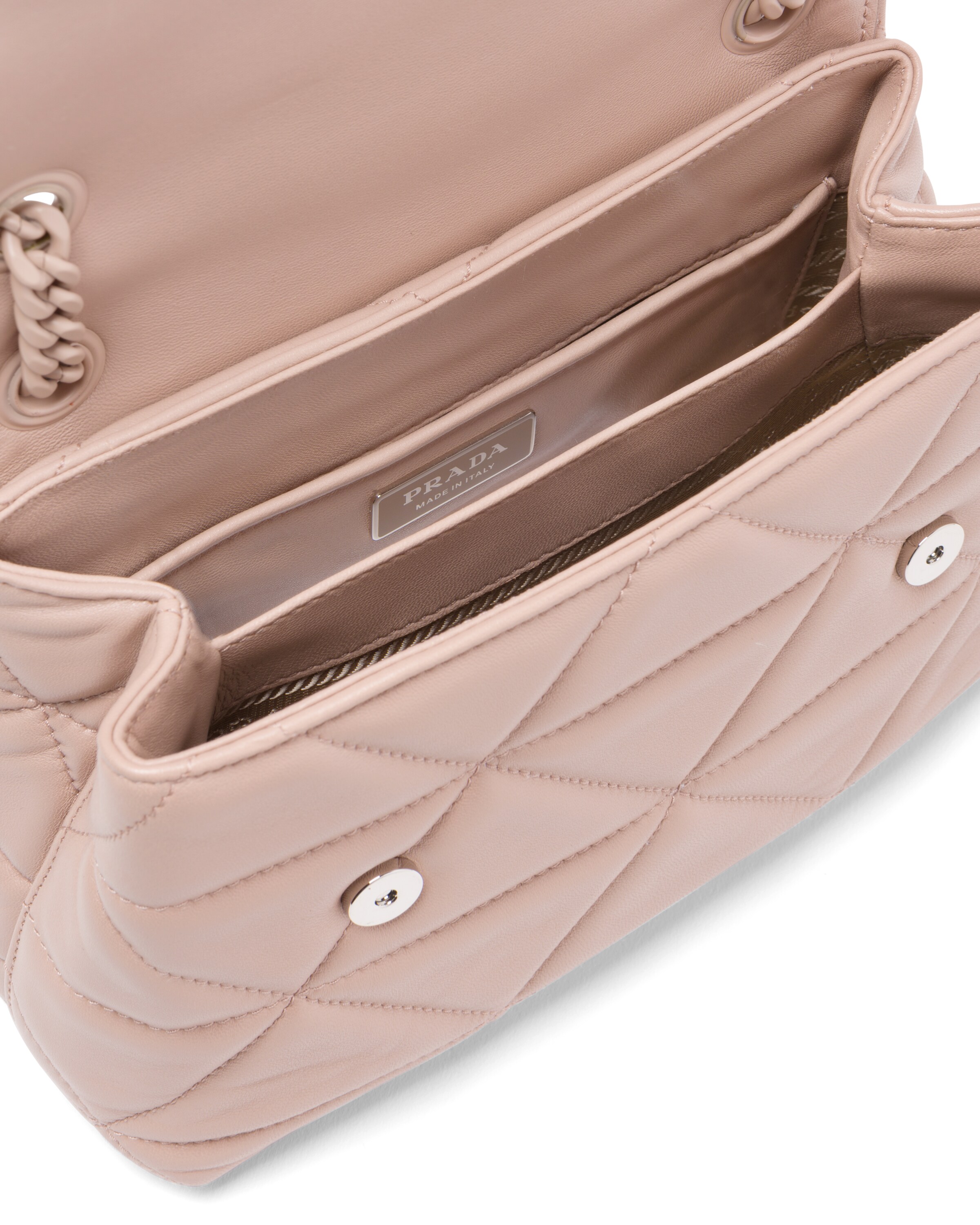 Powder Beige Small Nappa Leather Prada Spectrum Bag | Prada