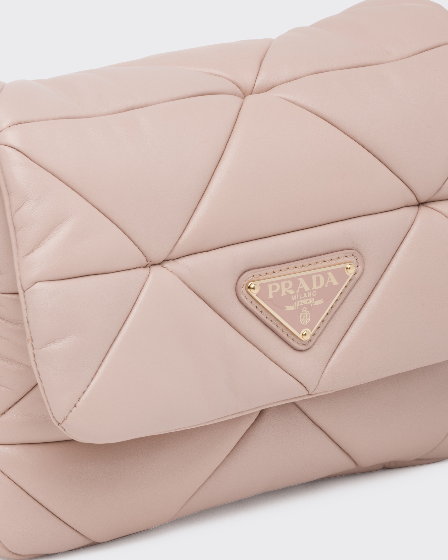 Water Lily Prada System Nappa Leather Patchwork Bag | PRADA