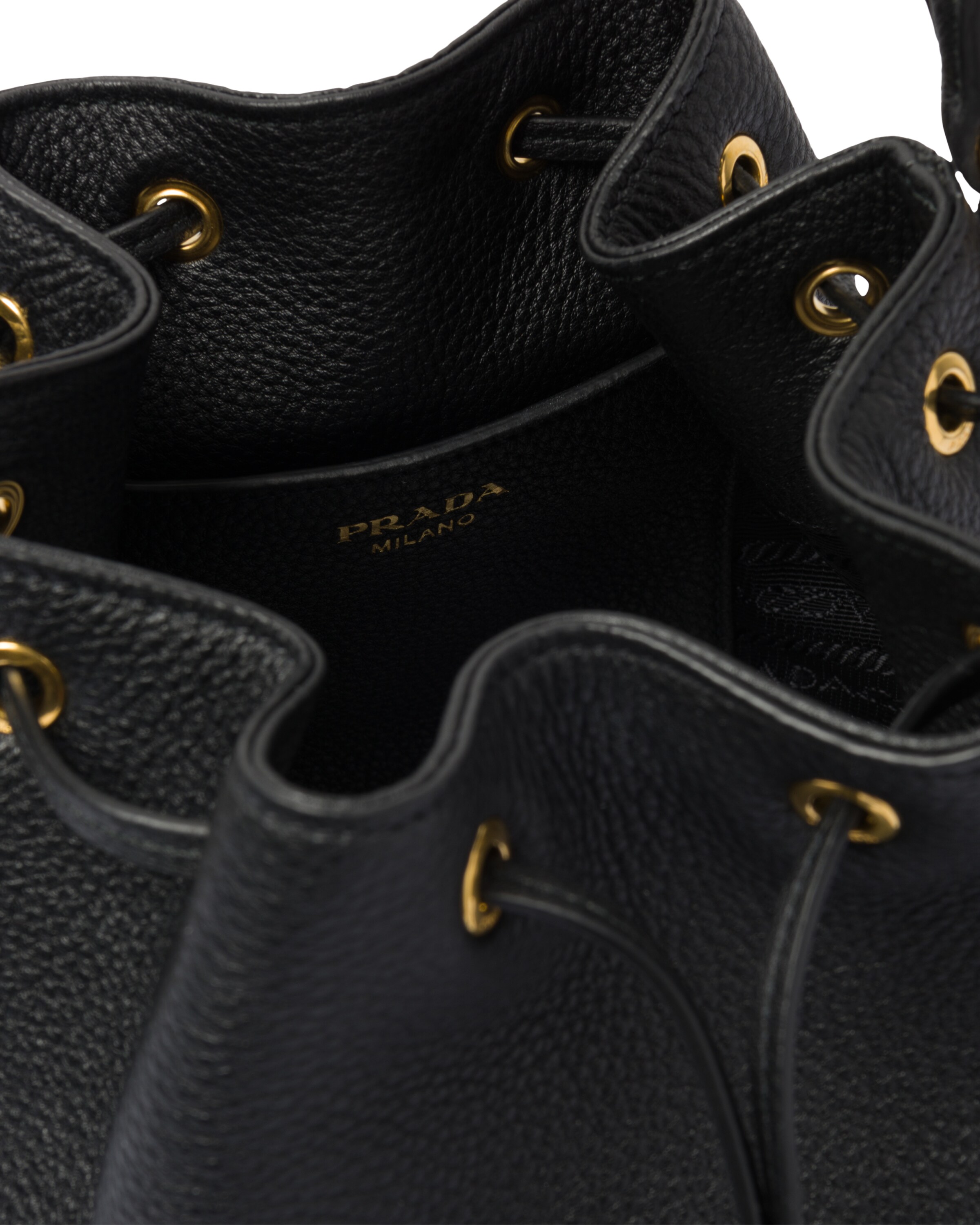 Leather Bucket Bag | Prada