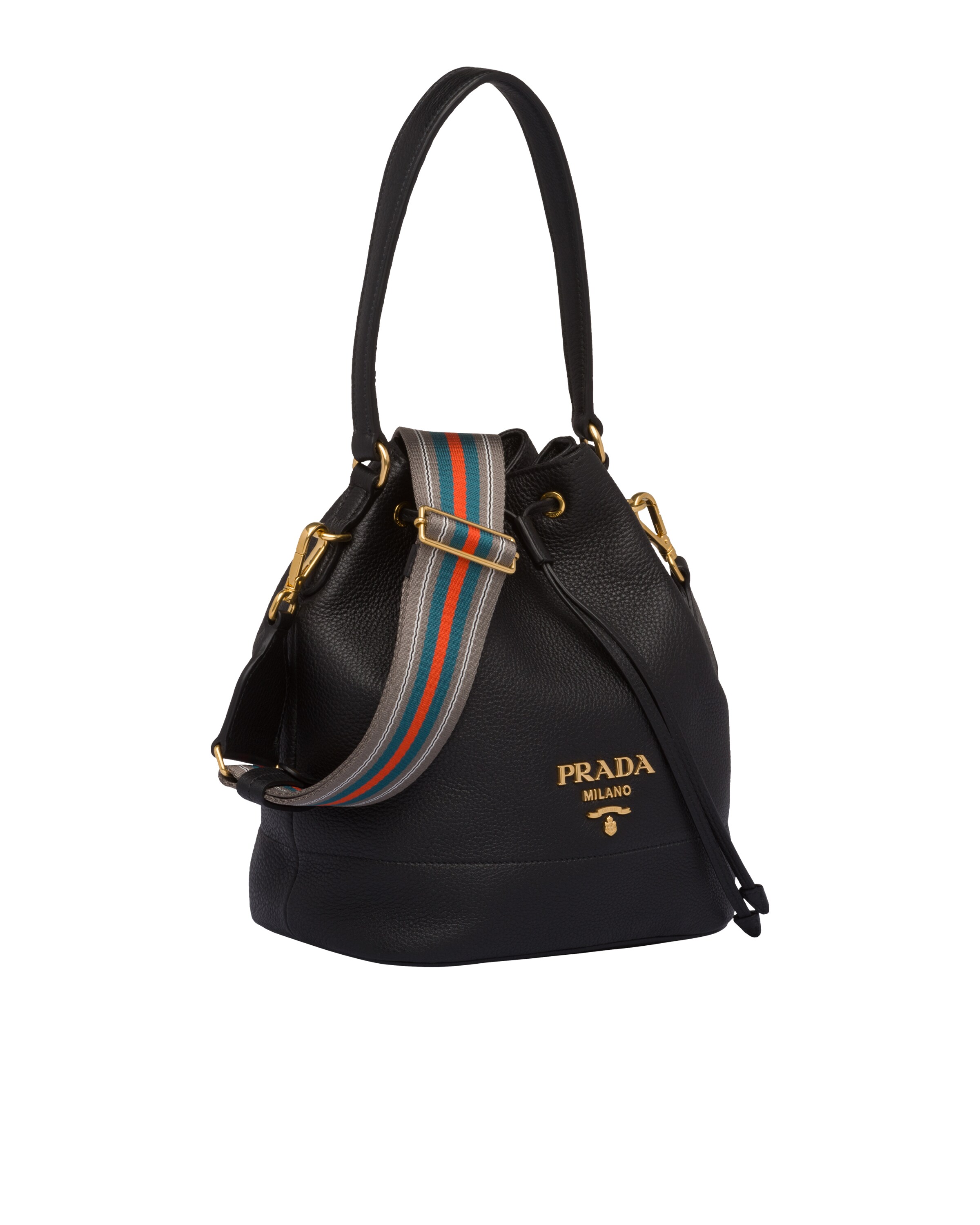 Leather Bucket Bag | Prada