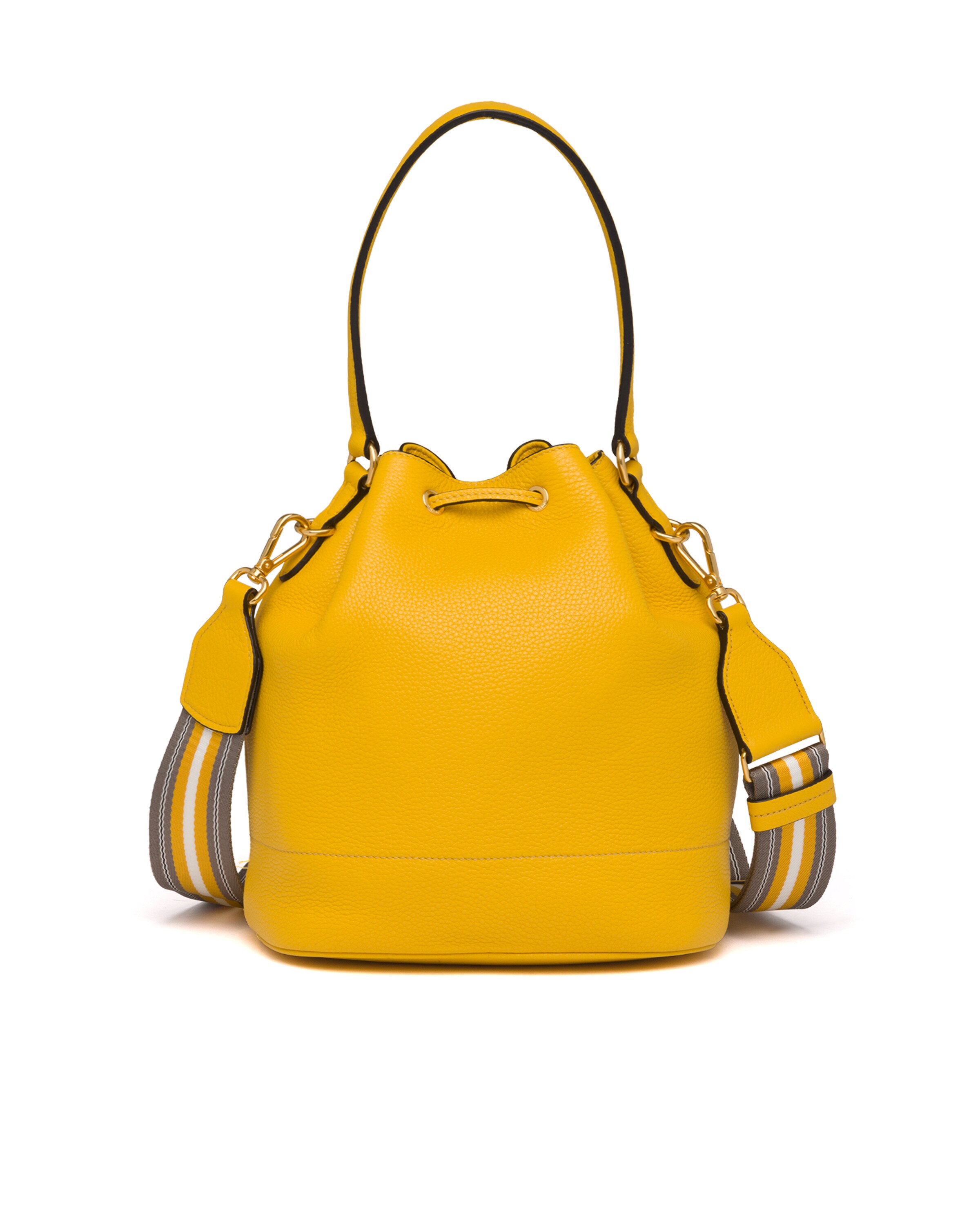 Leather Bucket Bag | Prada