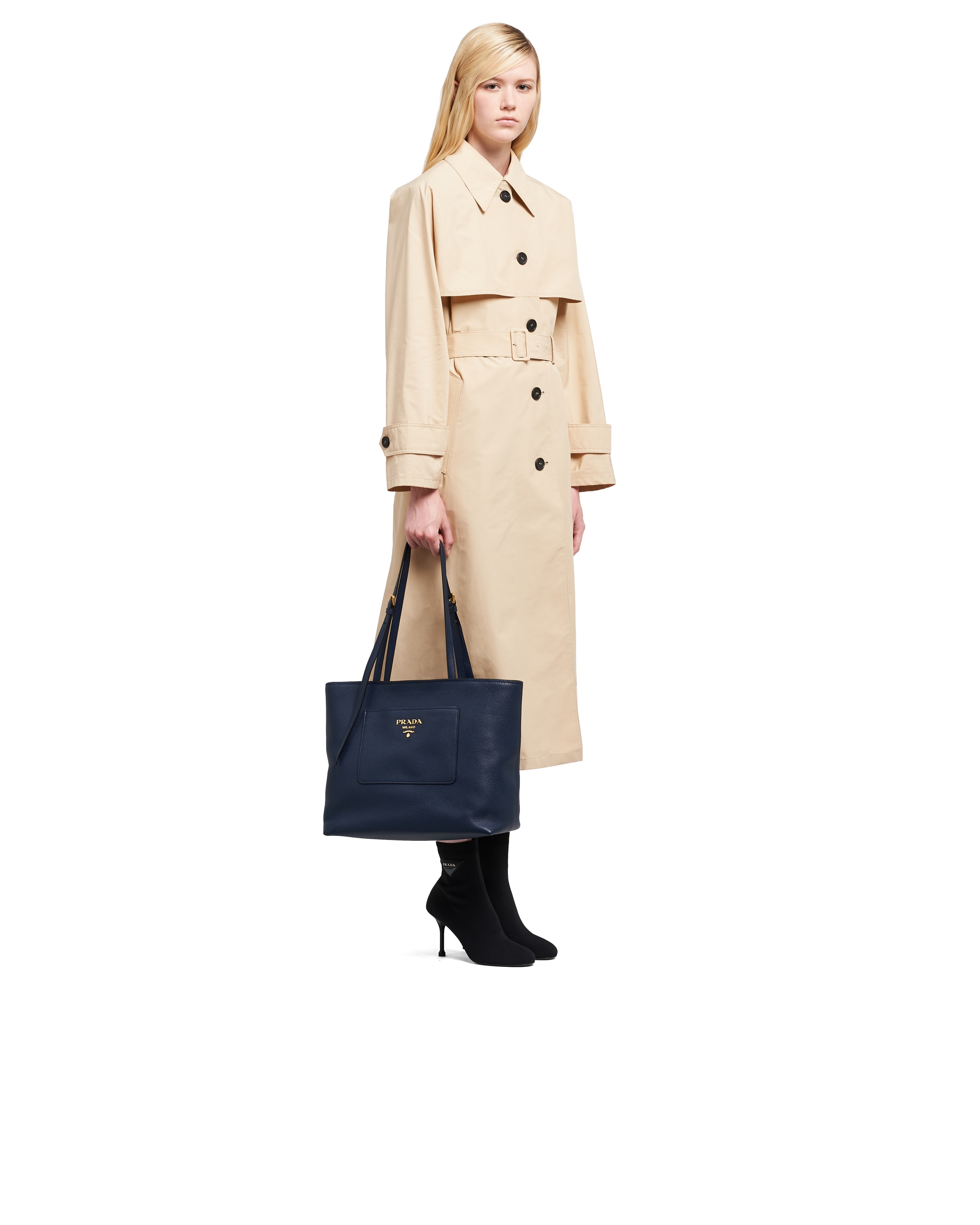 Leather Tote | Prada