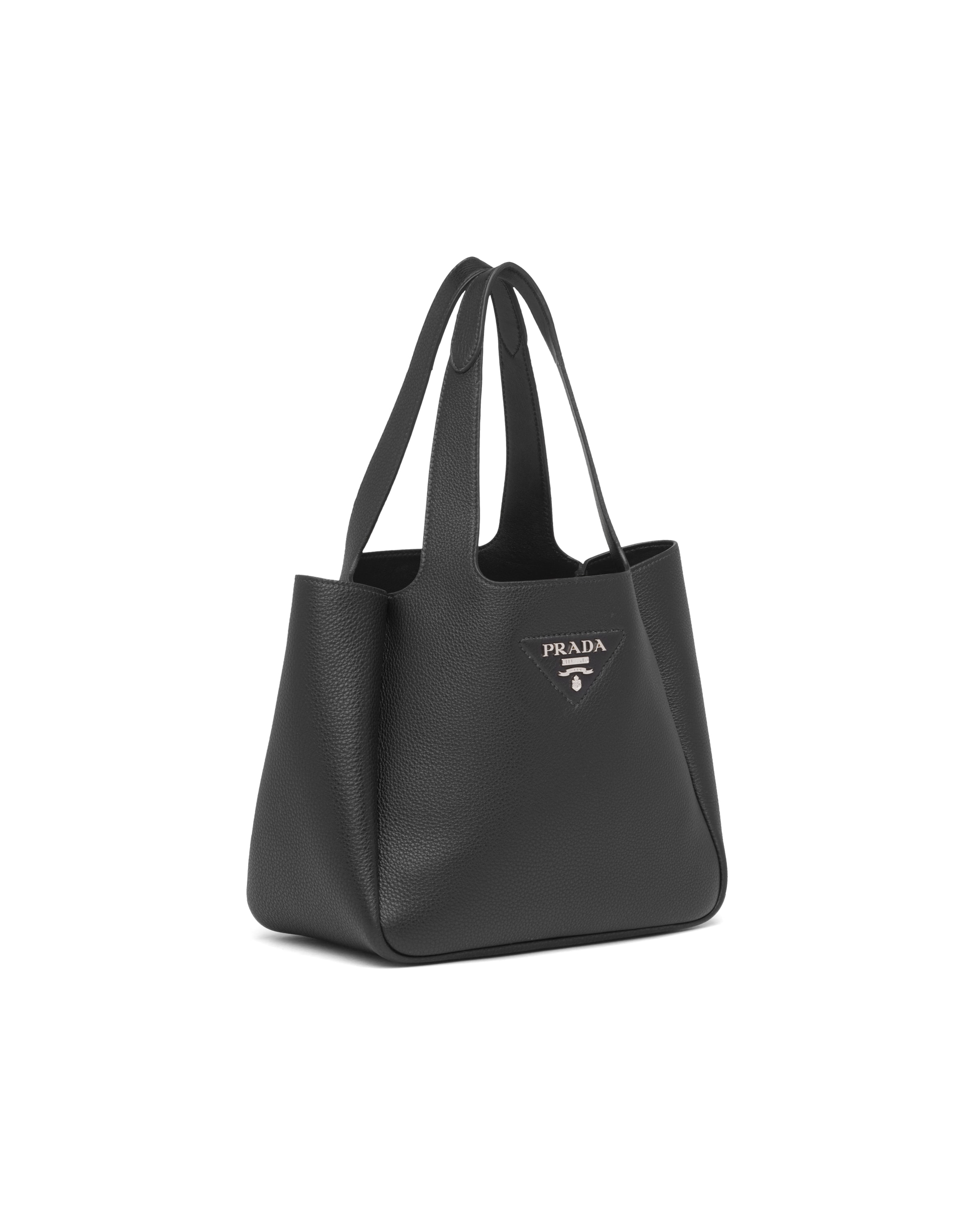 Black Prada Dynamique leather handbag | Prada