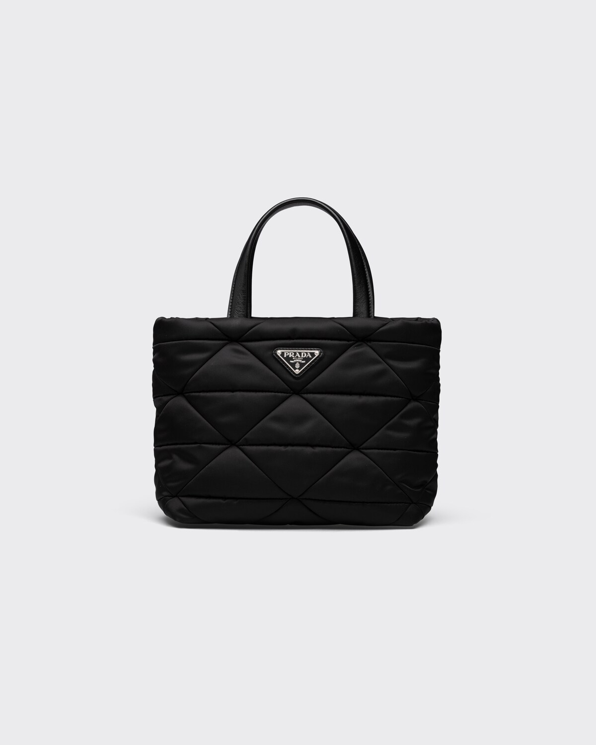 Black Re-nylon Padded Tote Bag | PRADA
