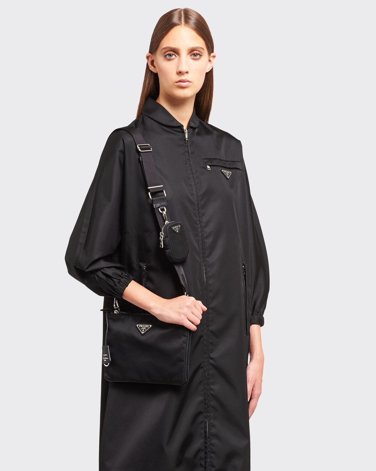 Black Re-edition 2000 Re-nylon Shoulder Bag | PRADA