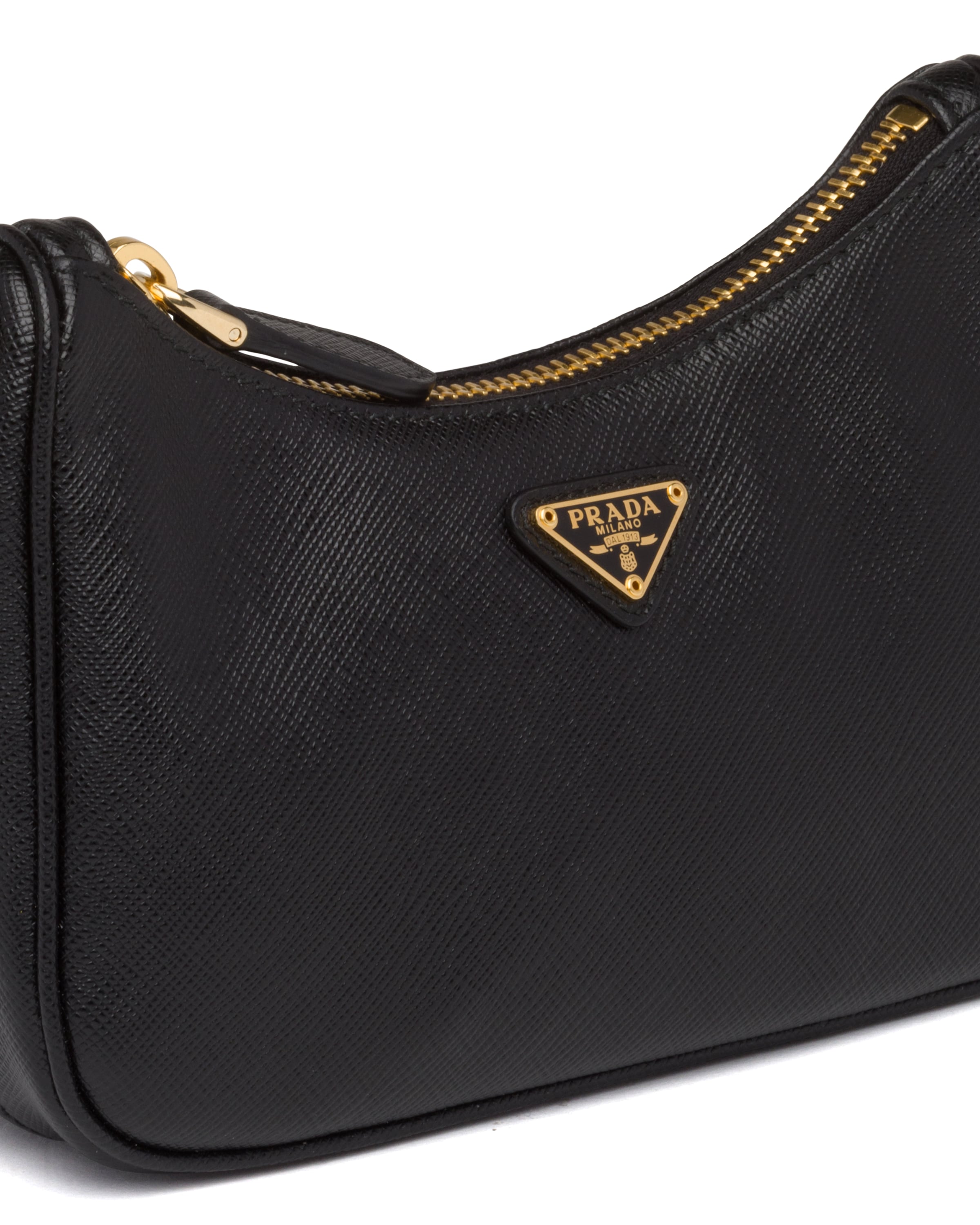 Black Saffiano leather mini bag | Prada