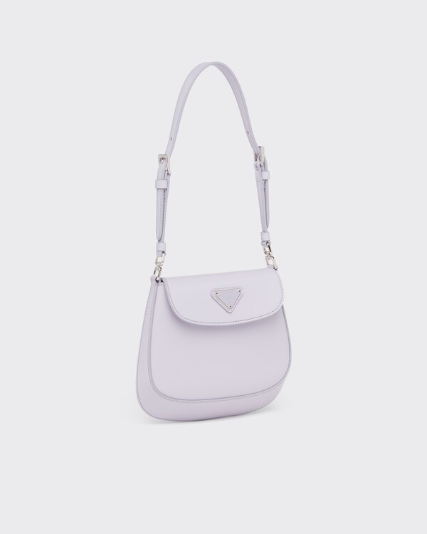 Wisteria Prada Cleo Brushed Leather Mini Bag | PRADA