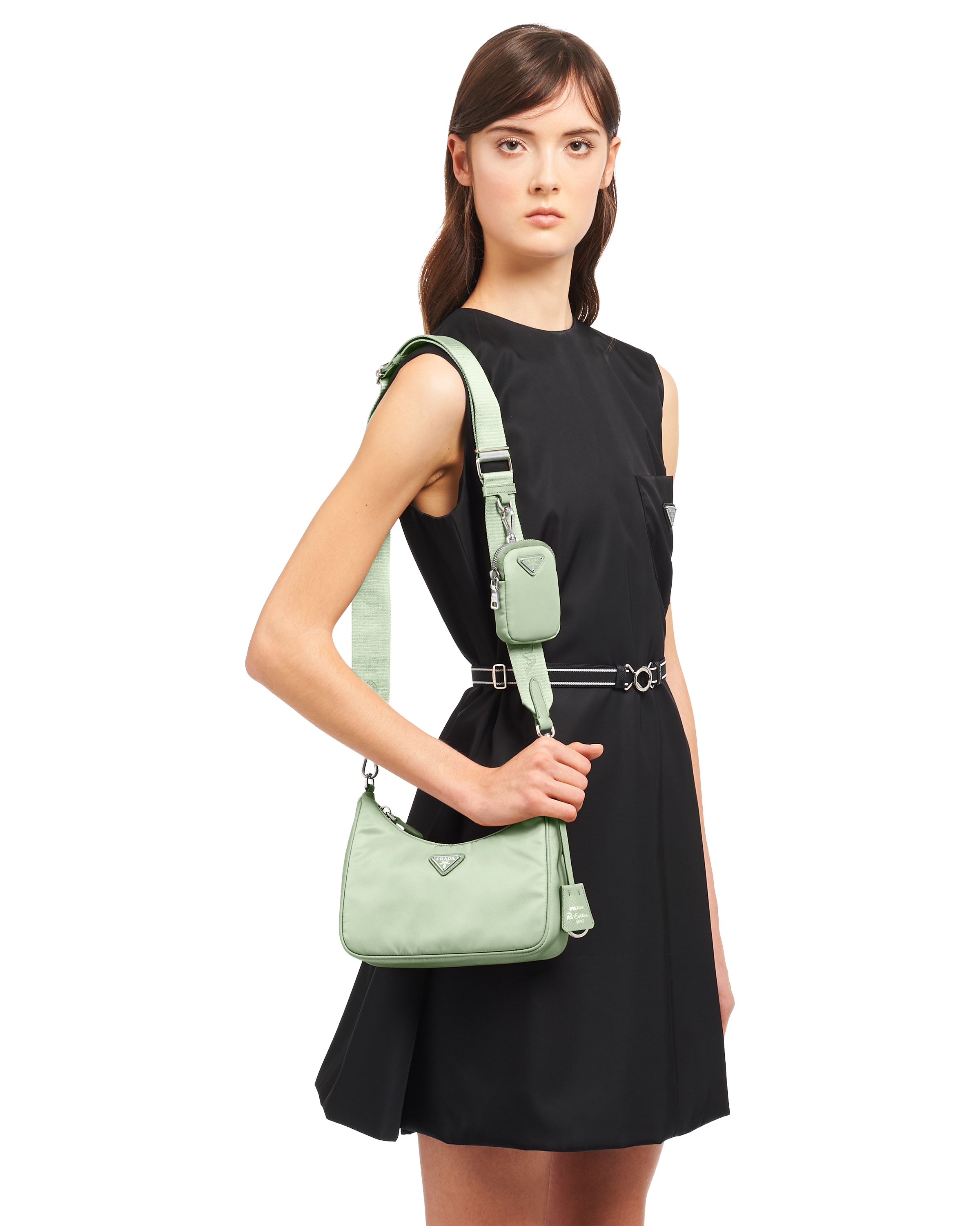 Aqua Prada Re-Edition 2005 Re-Nylon bag | Prada