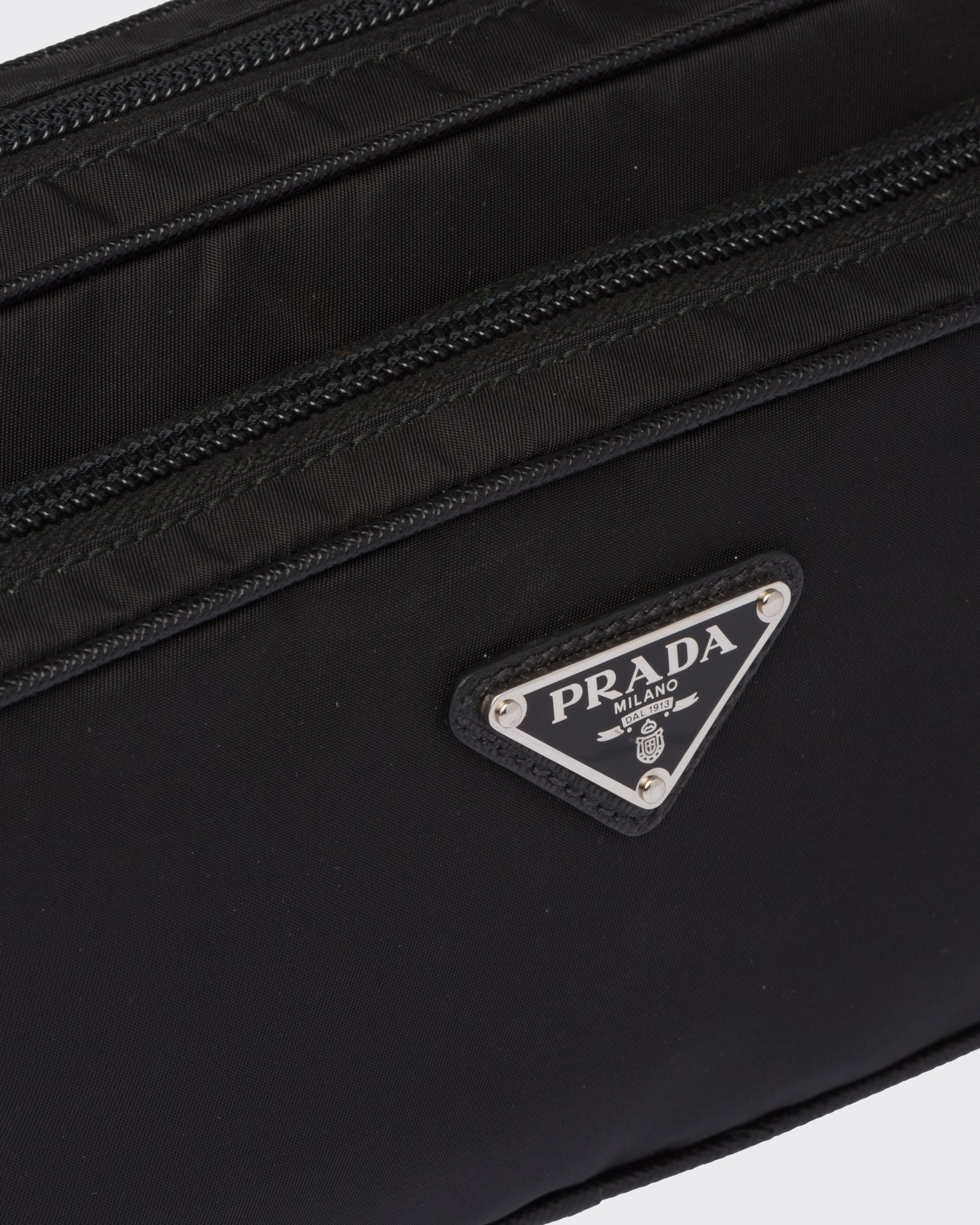Black Re-nylon Belt Bag | PRADA