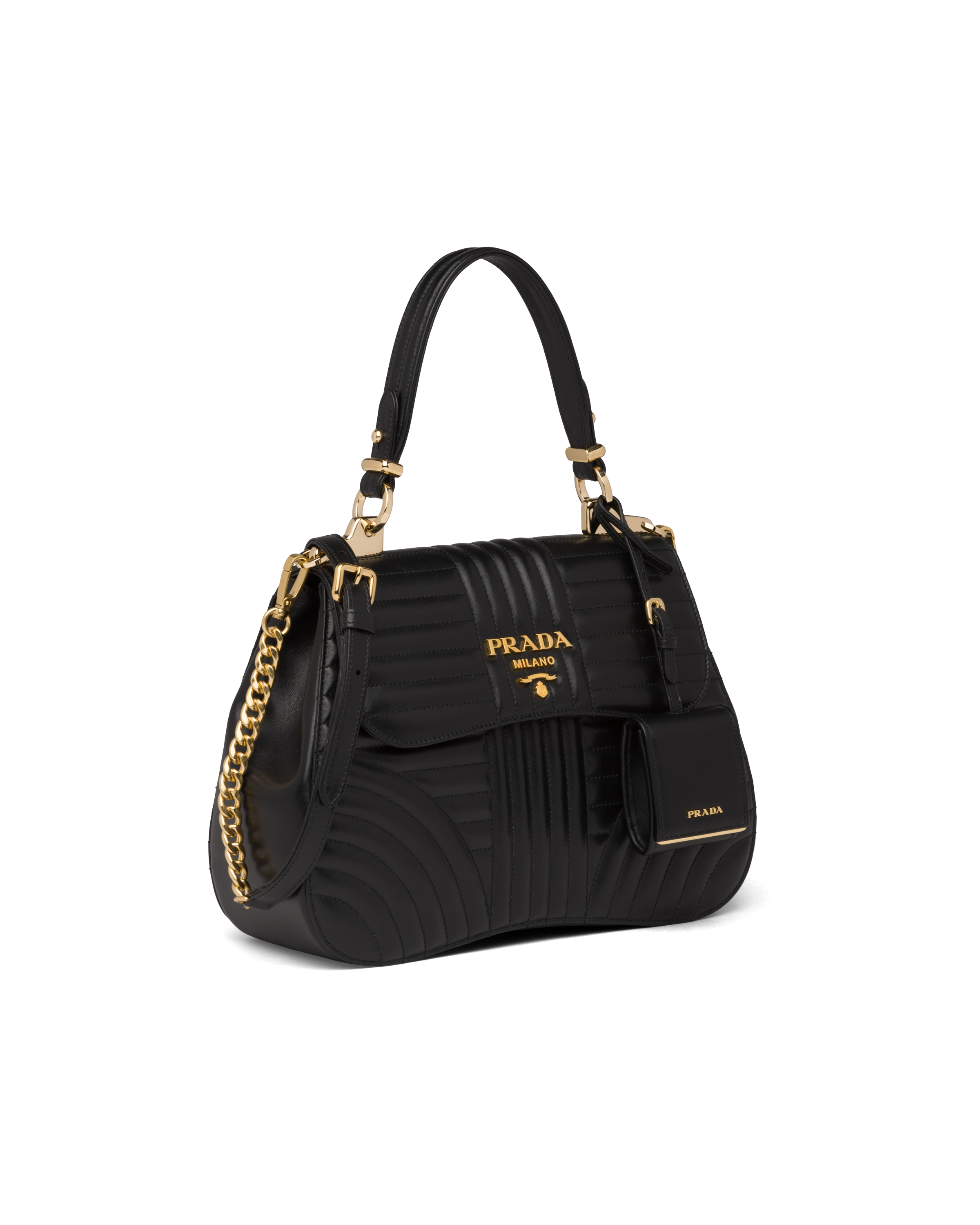 Schwarz Prada Diagramme Handtasche | Prada