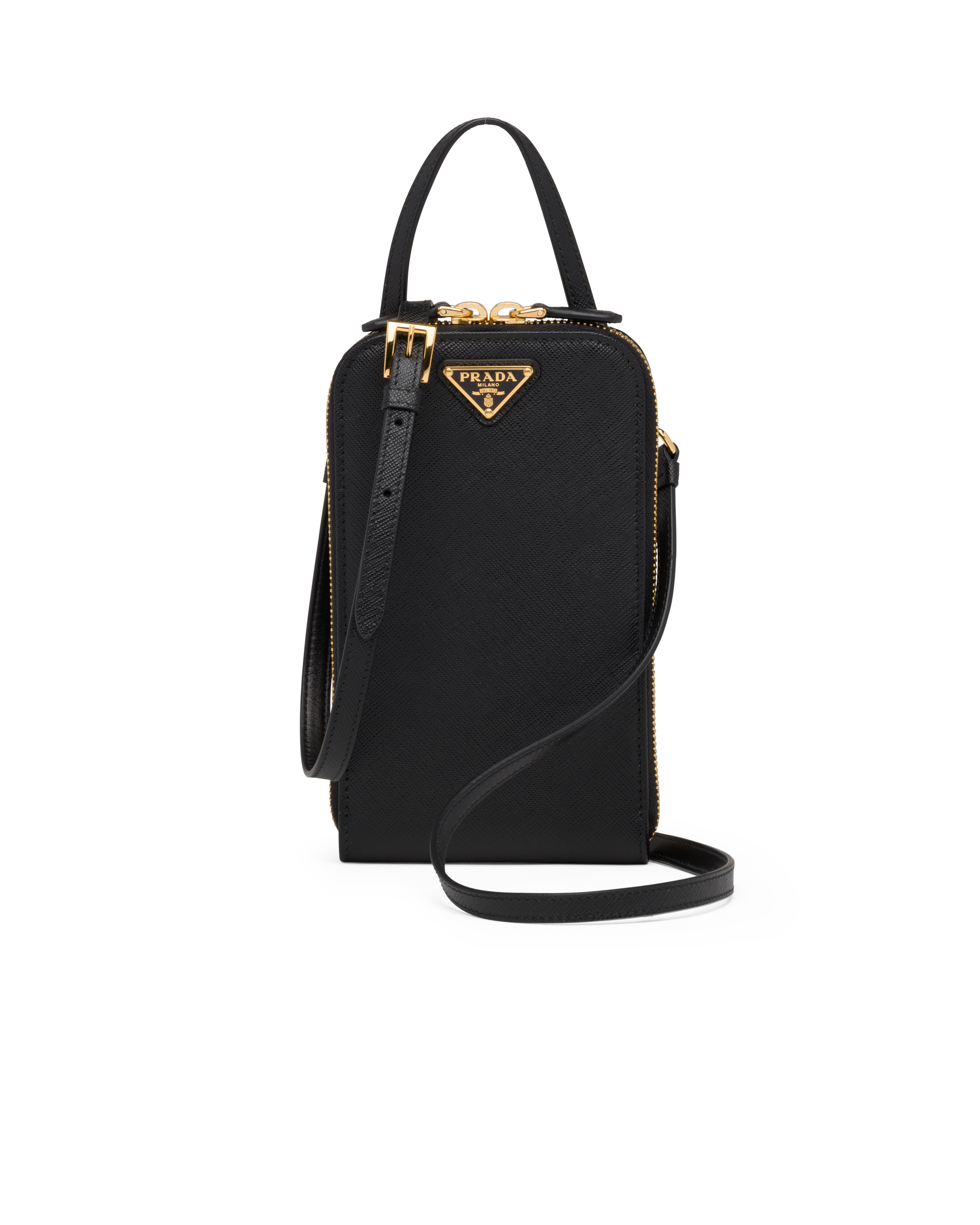 Black Saffiano Leather Mini-bag | PRADA