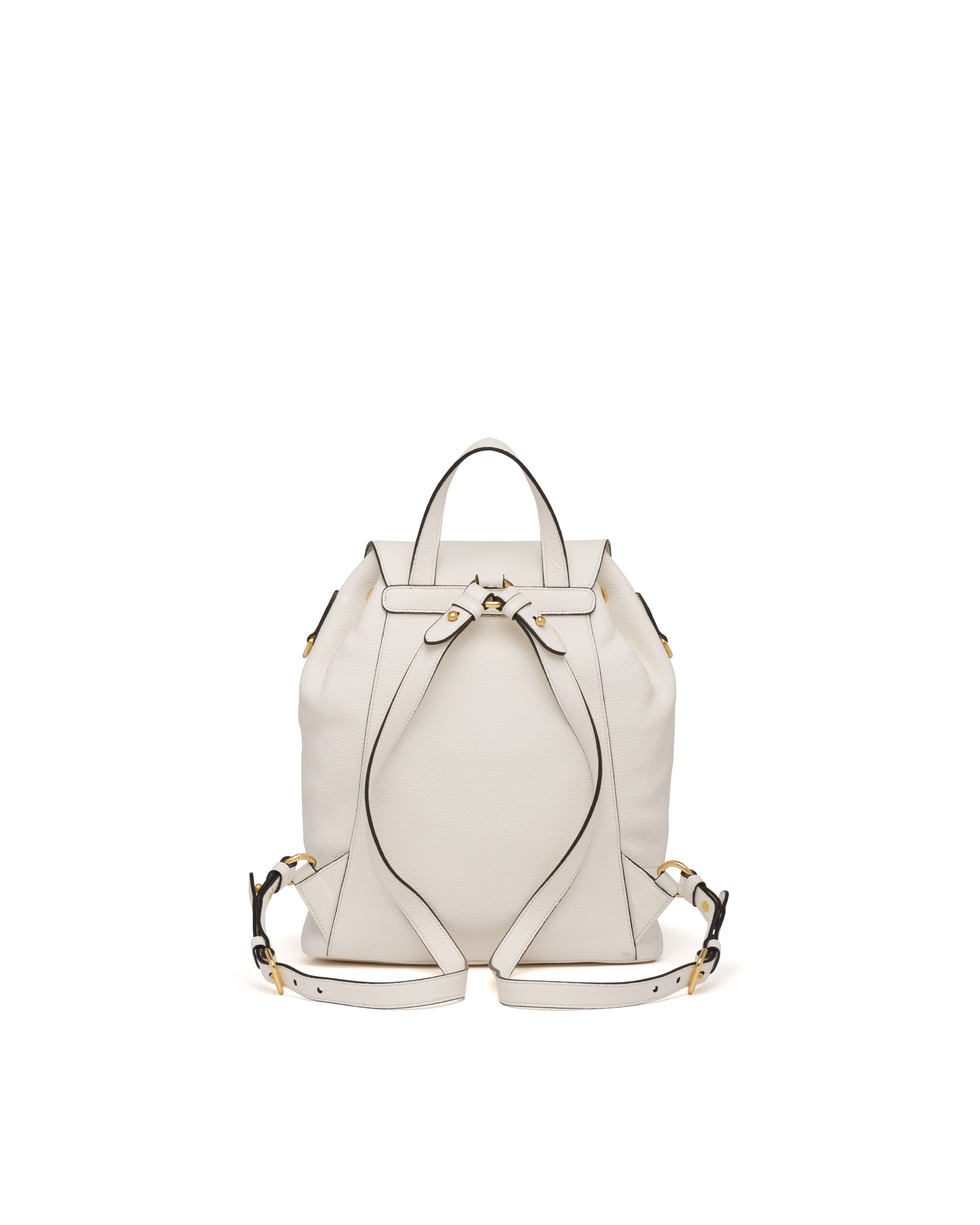 White Leather backpack | Prada