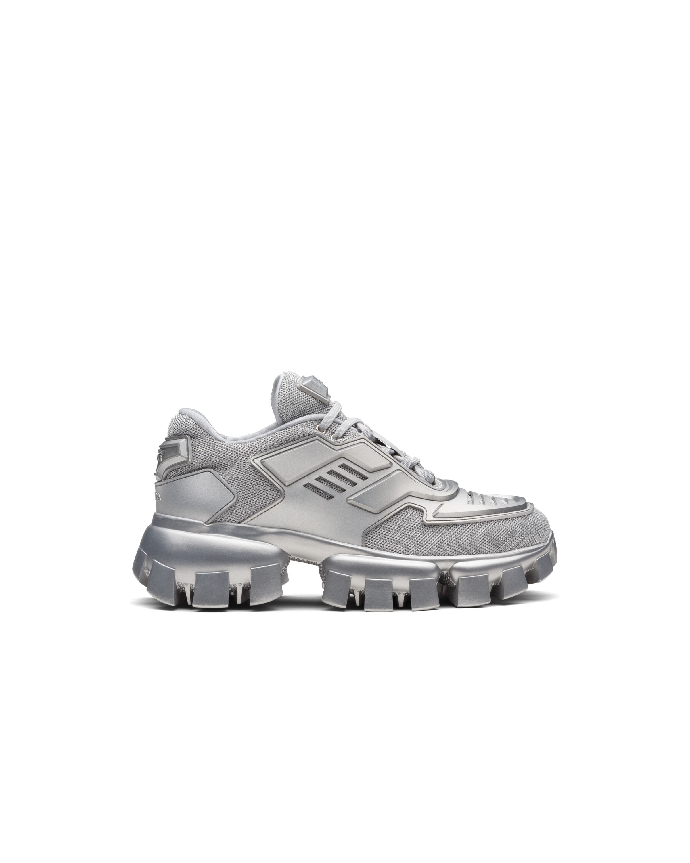 Silver Prada Cloudbust Thunder sneakers | Prada