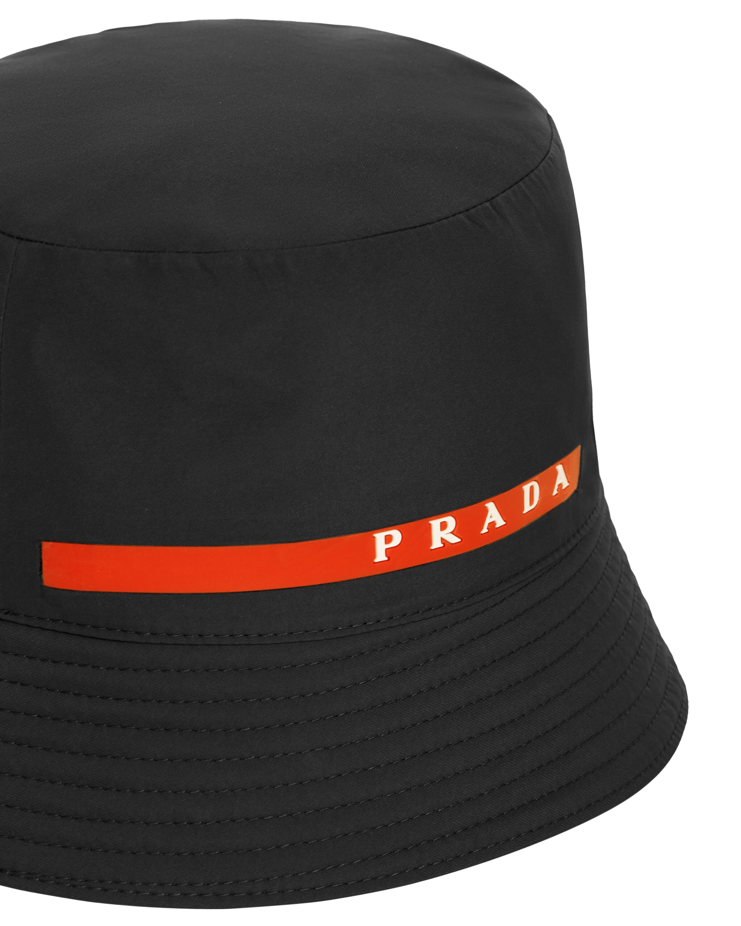 Cappello da pescatore in tela tecnica | Prada