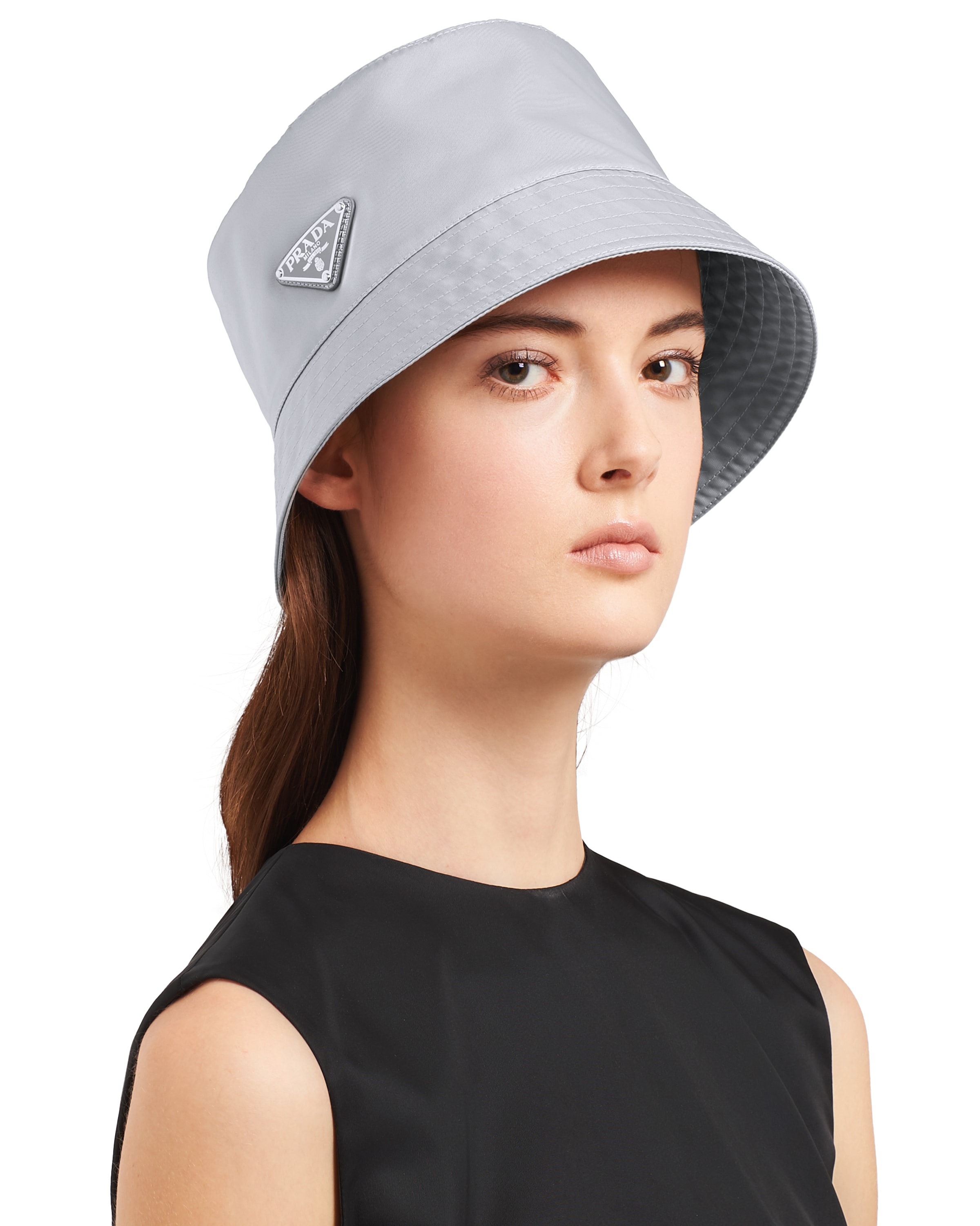 Cornflower Blue Re-Nylon bucket hat | Prada