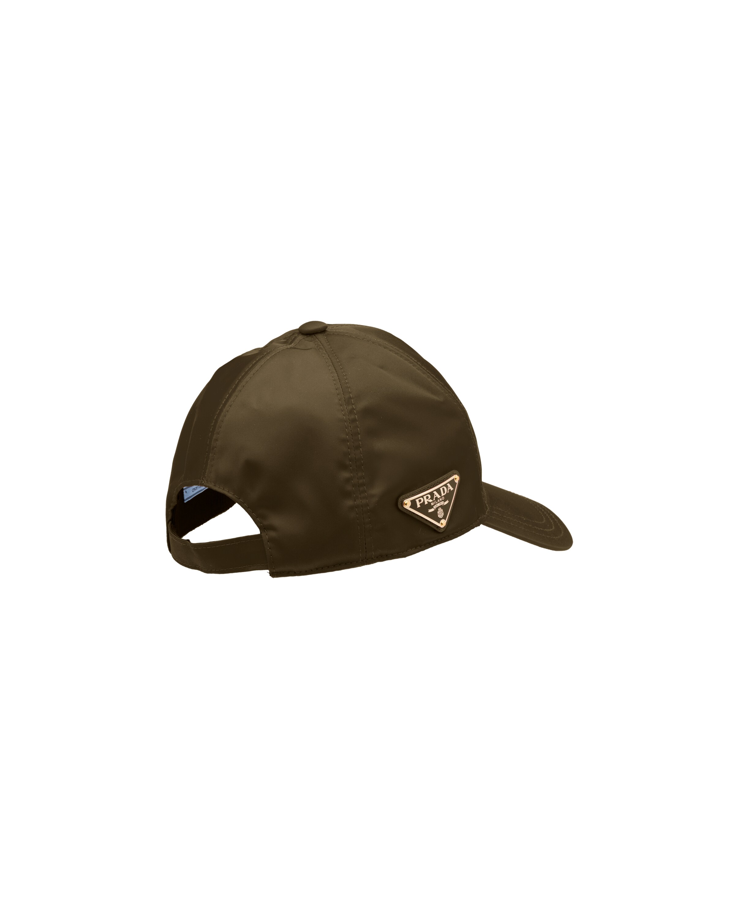 Camouflage Green Nylon Baseball Cap | Prada