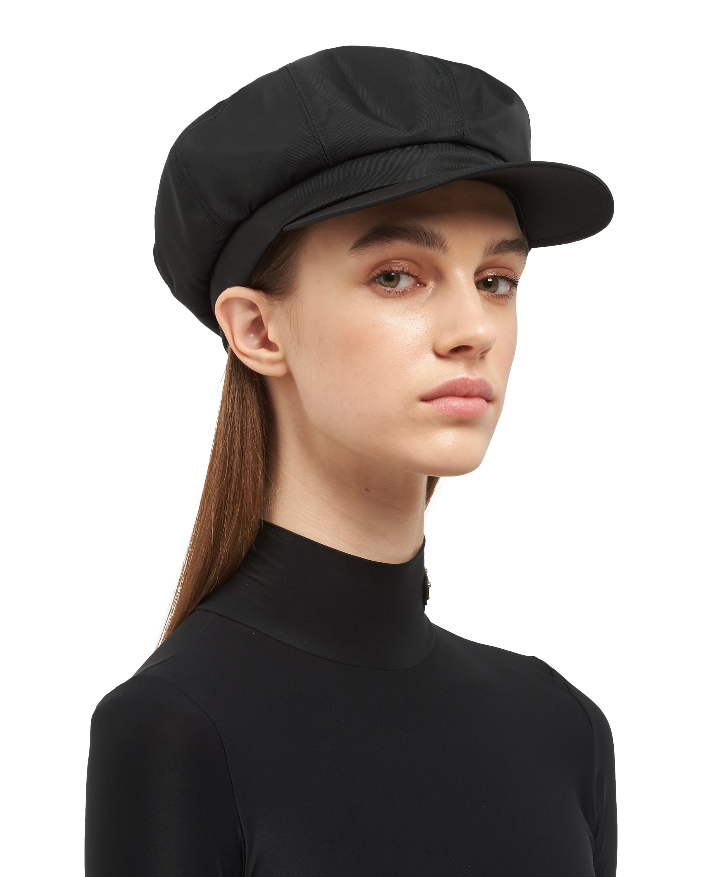 Black Re-Nylon hat | Prada