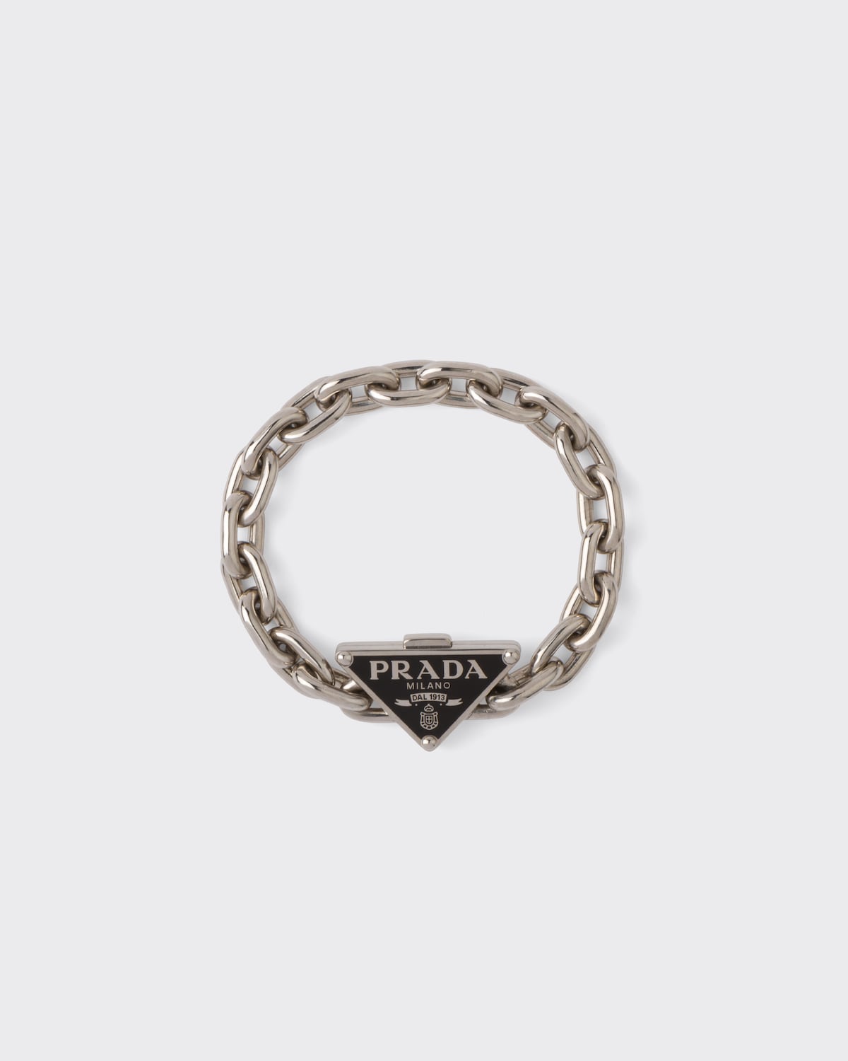 Silver Prada Symbole Bracelet | PRADA