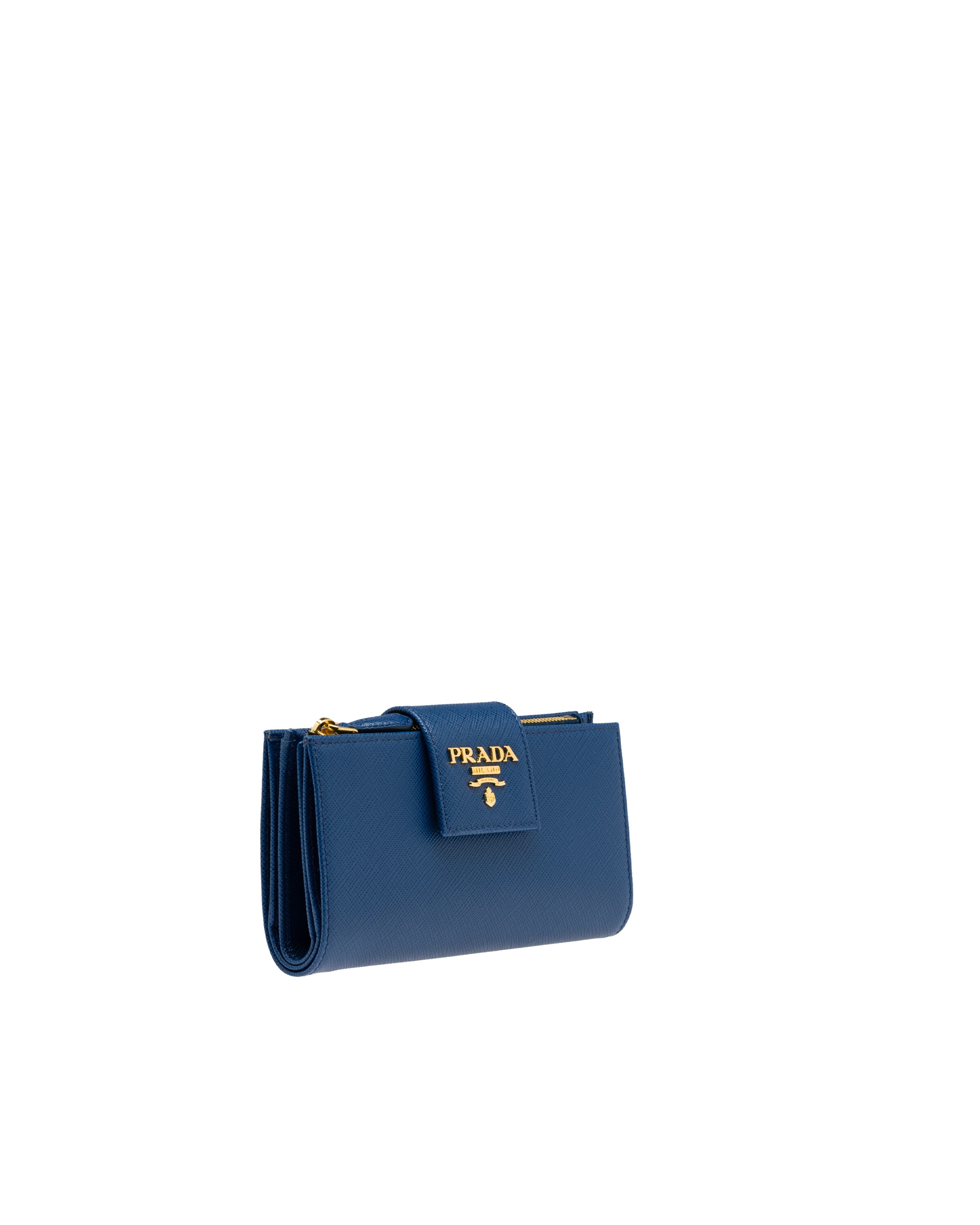 Bluette Small Saffiano Leather Wallet | Prada