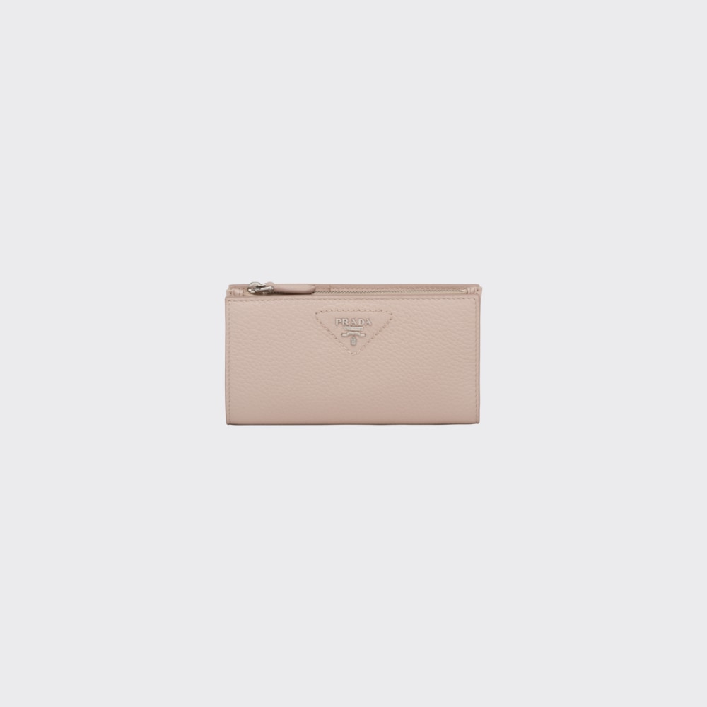 Water Lily Large leather wallet | Prada
