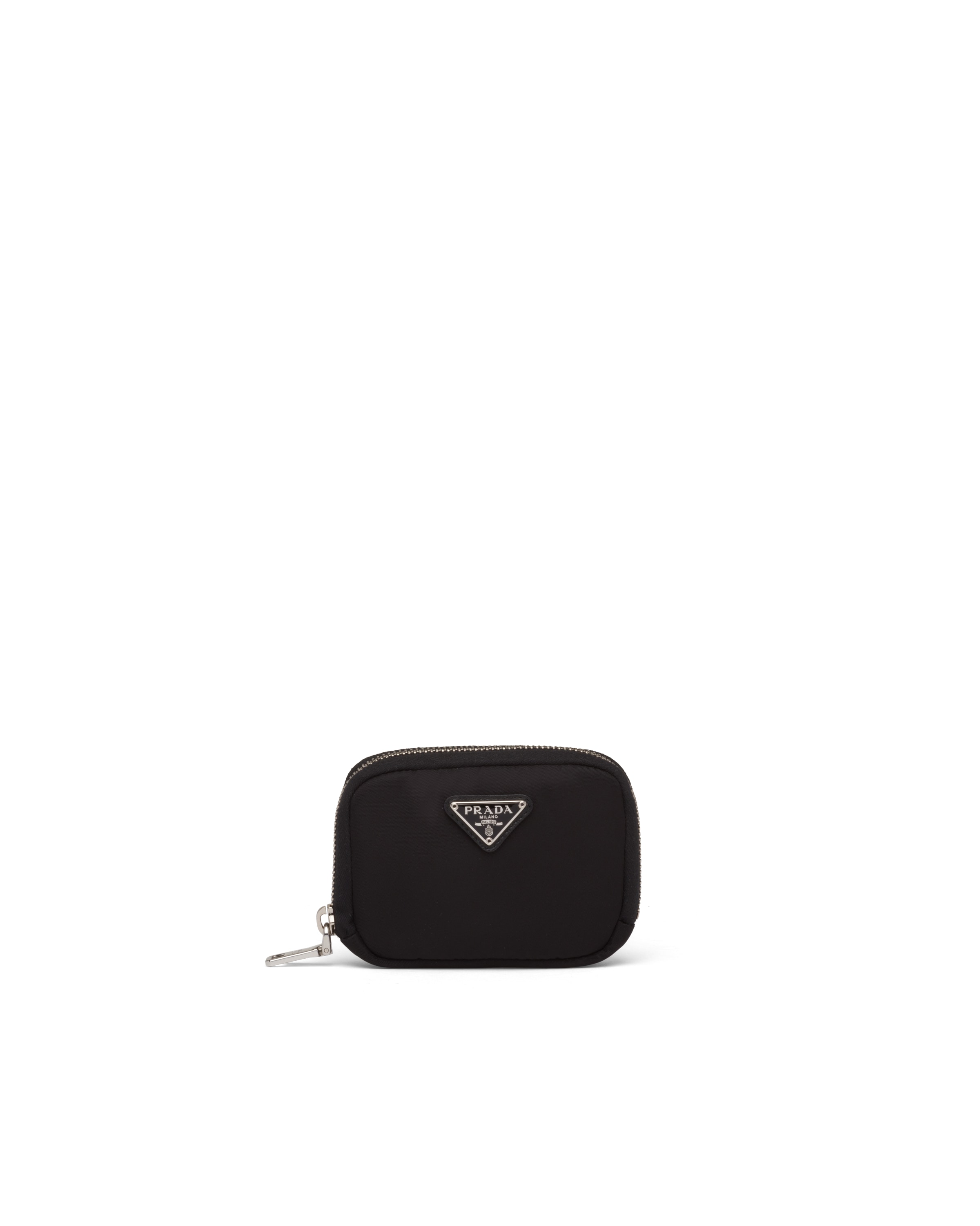 Black Small nylon wallet | Prada
