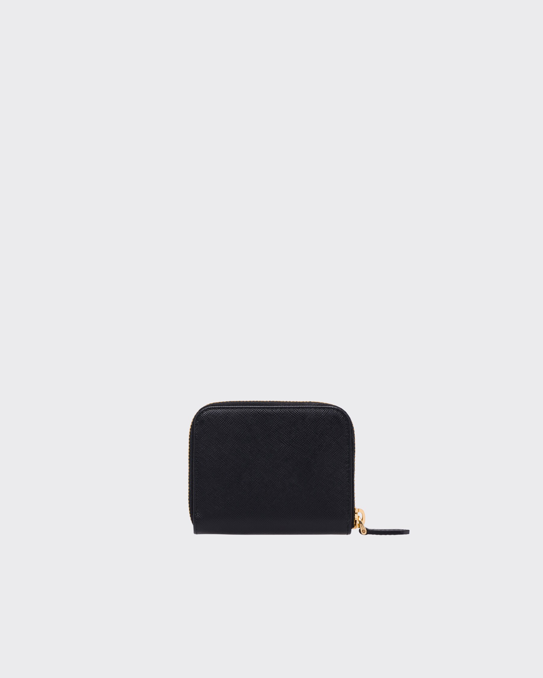 Black Saffiano Leather Coin Purse | PRADA