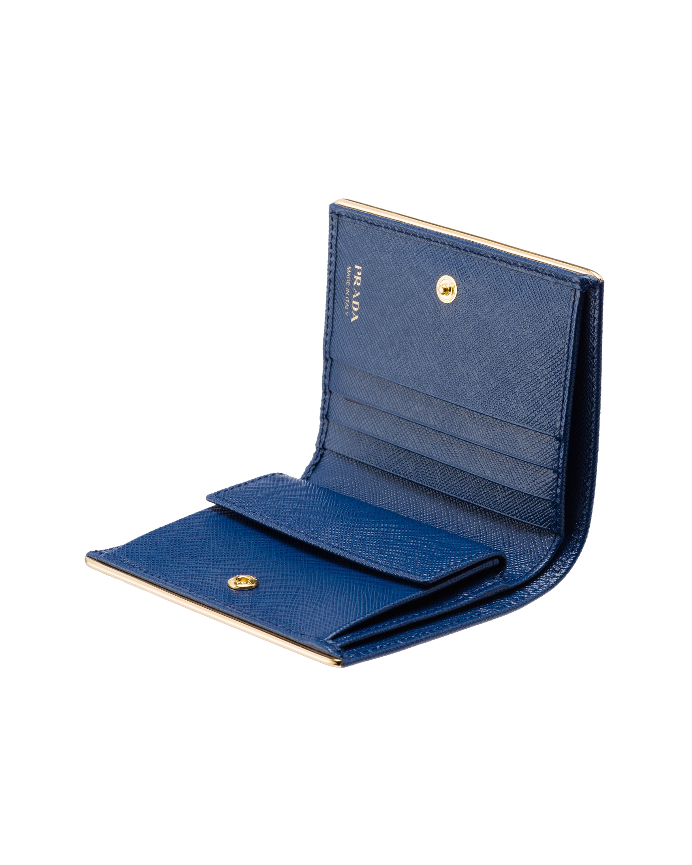 Bluette Small Saffiano Leather Wallet | Prada