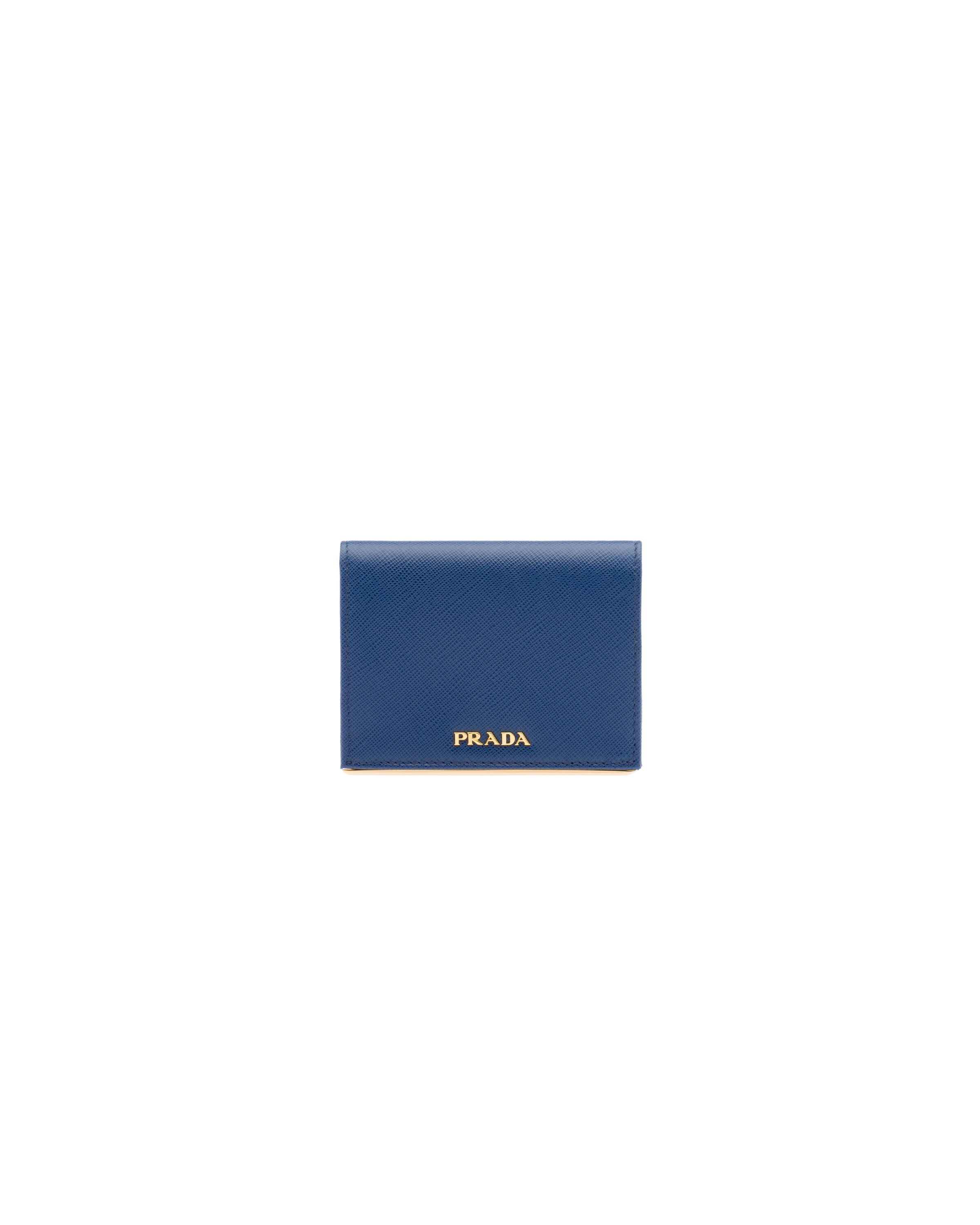 Bluette Small Saffiano Leather Wallet | Prada