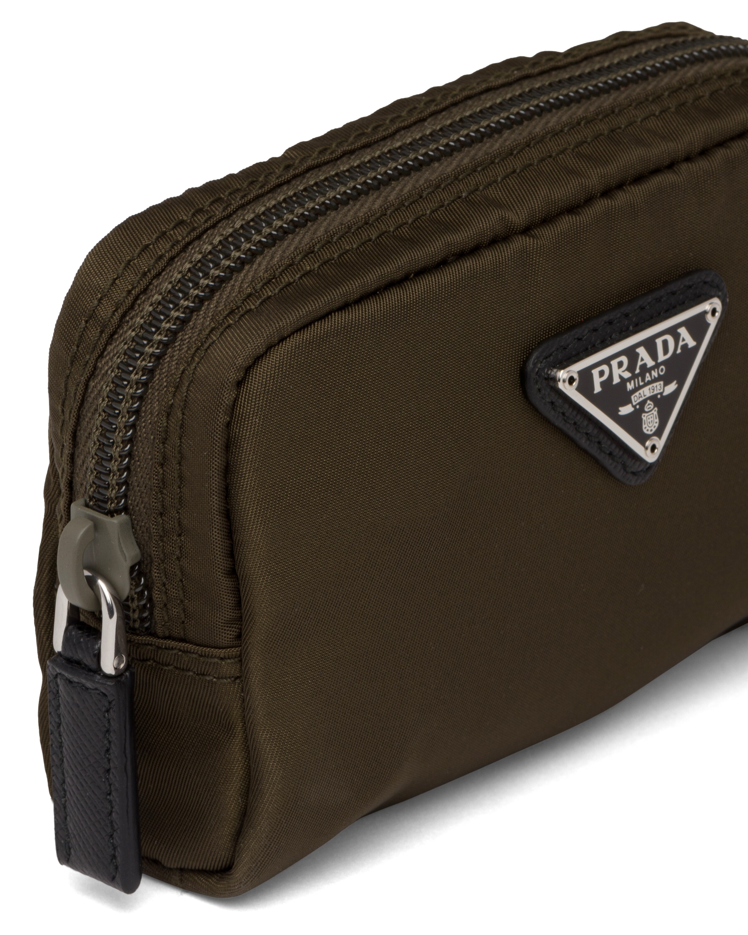 Camouflage Green Nylon Pouch | Prada