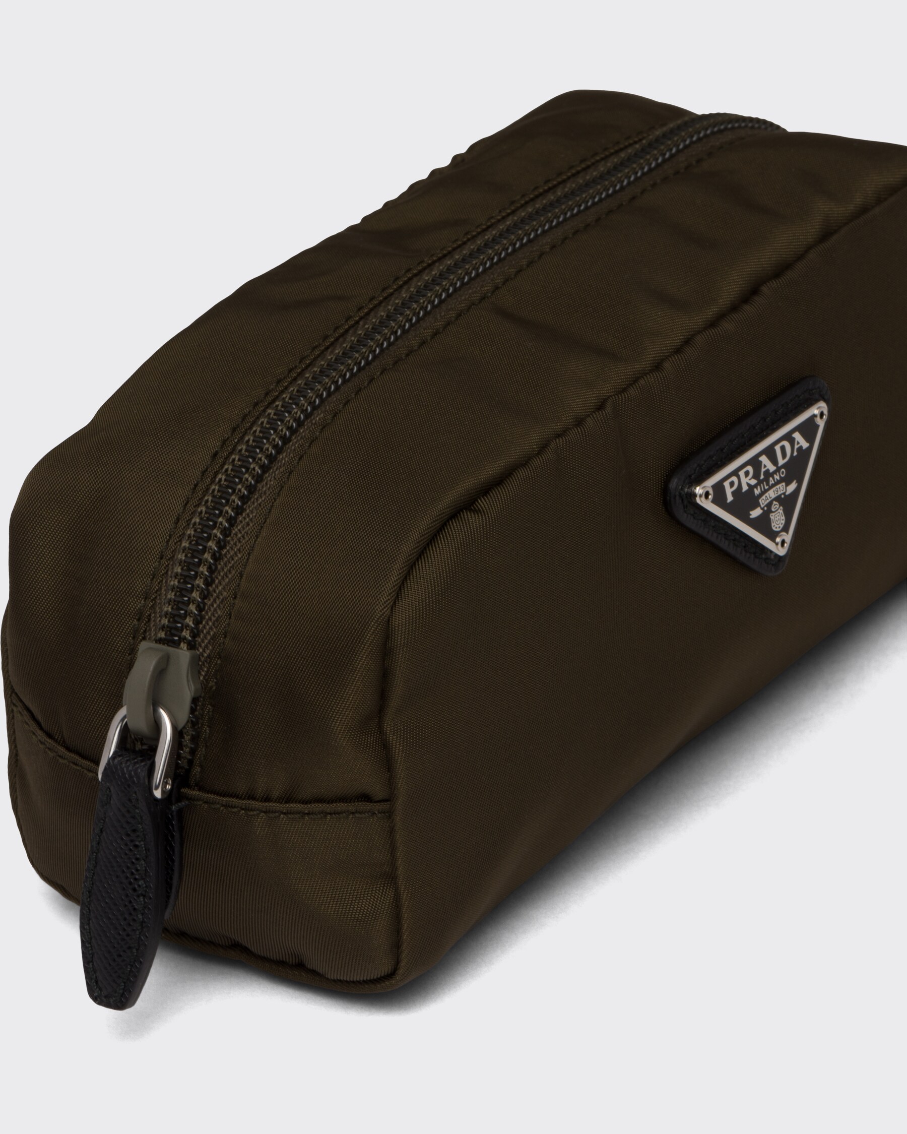 Camouflage Green Nylon Necessaire | PRADA