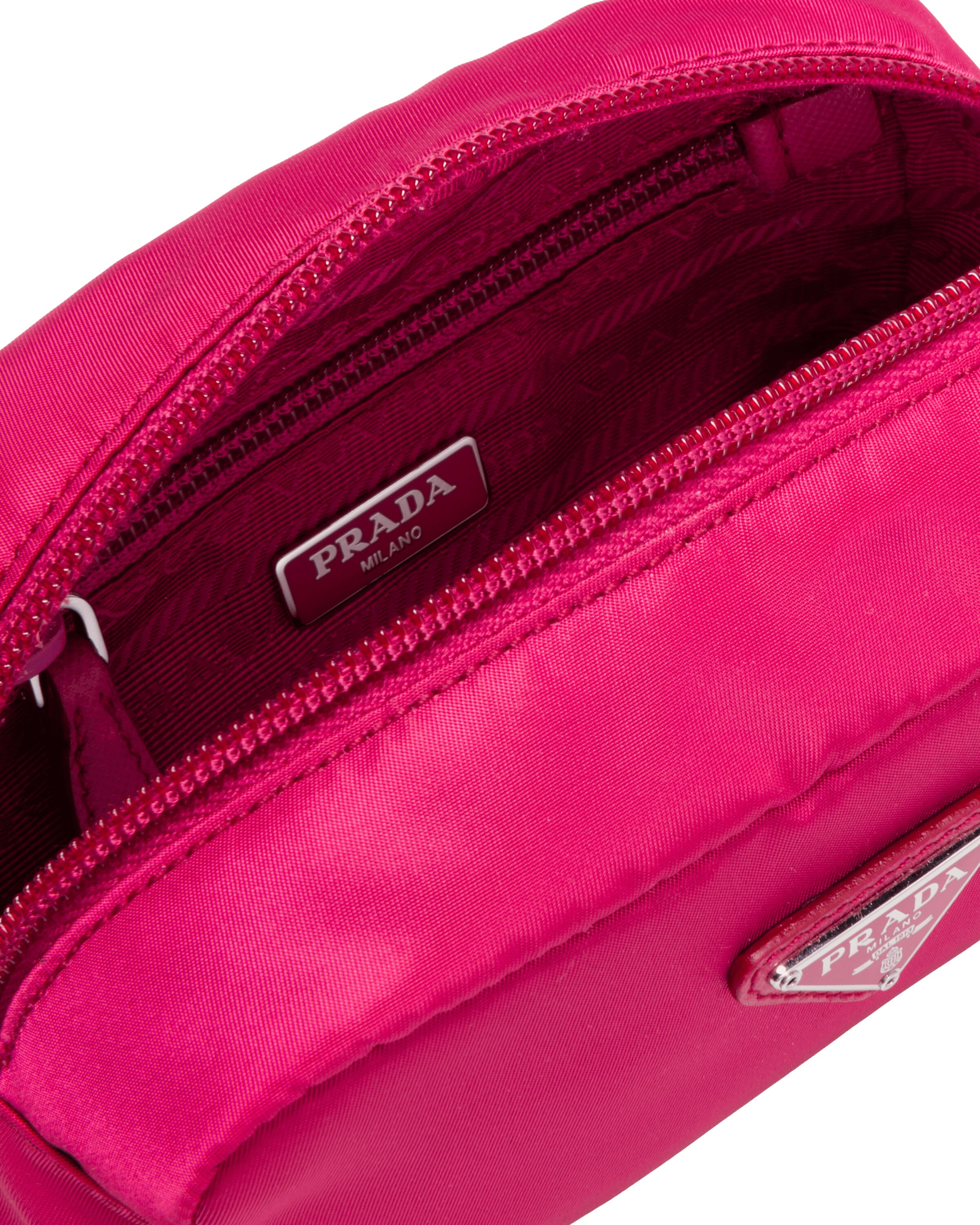 Hibiscus Nylon Pouch | Prada