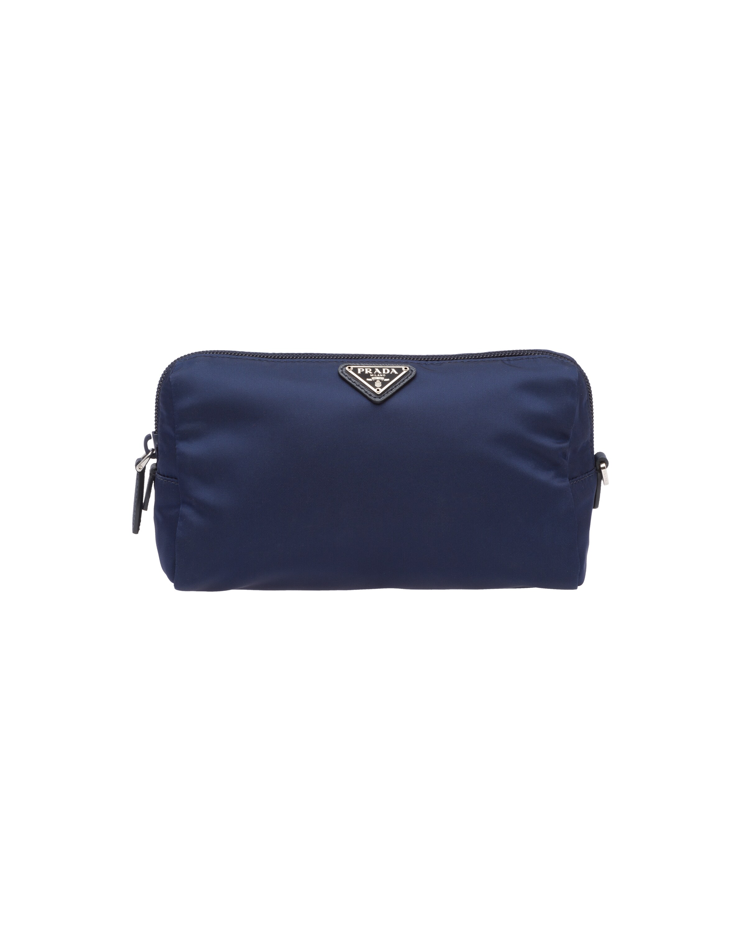 Baltic Blue Nylon Pouch | Prada