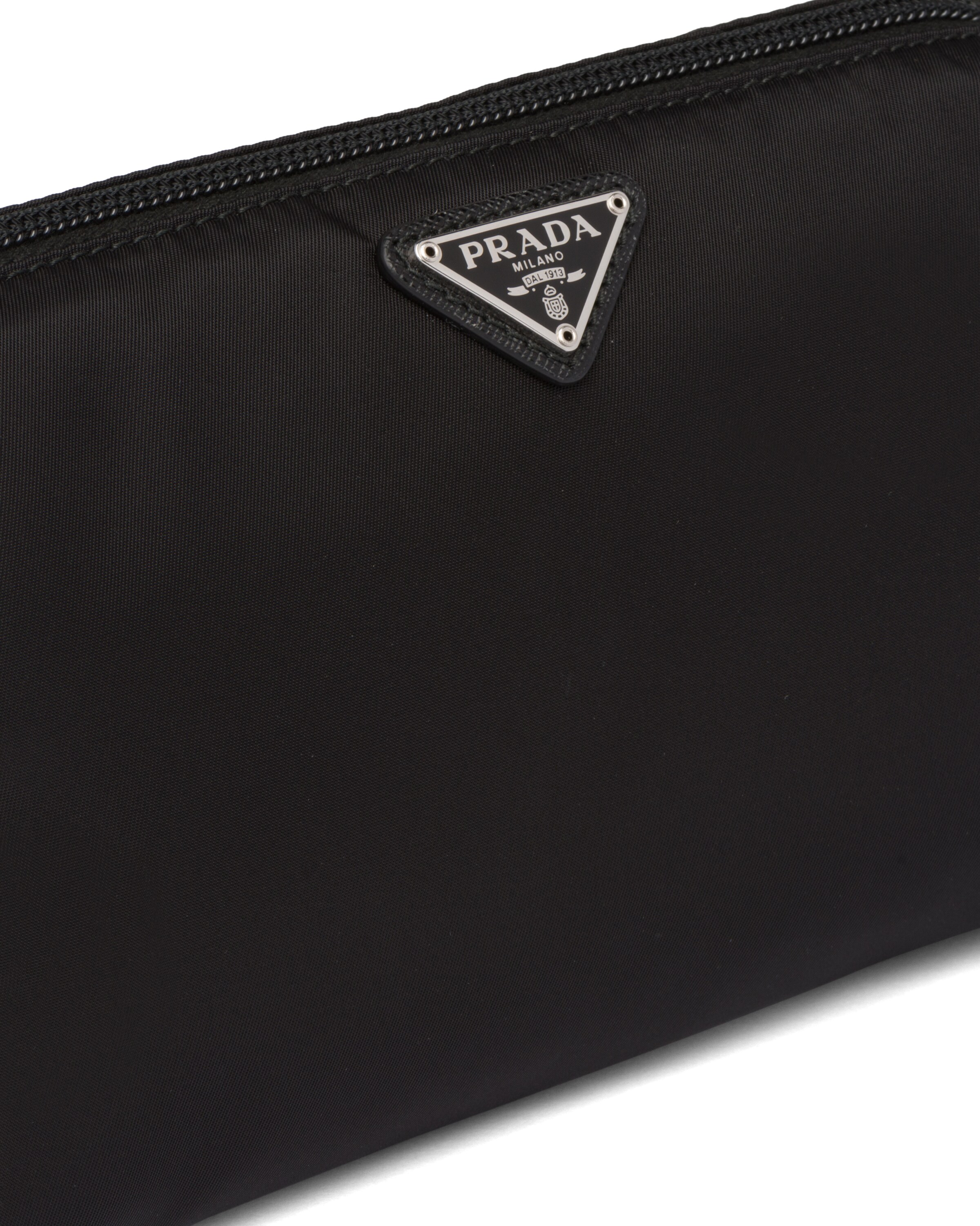 Black/red Nylon Pouch | Prada