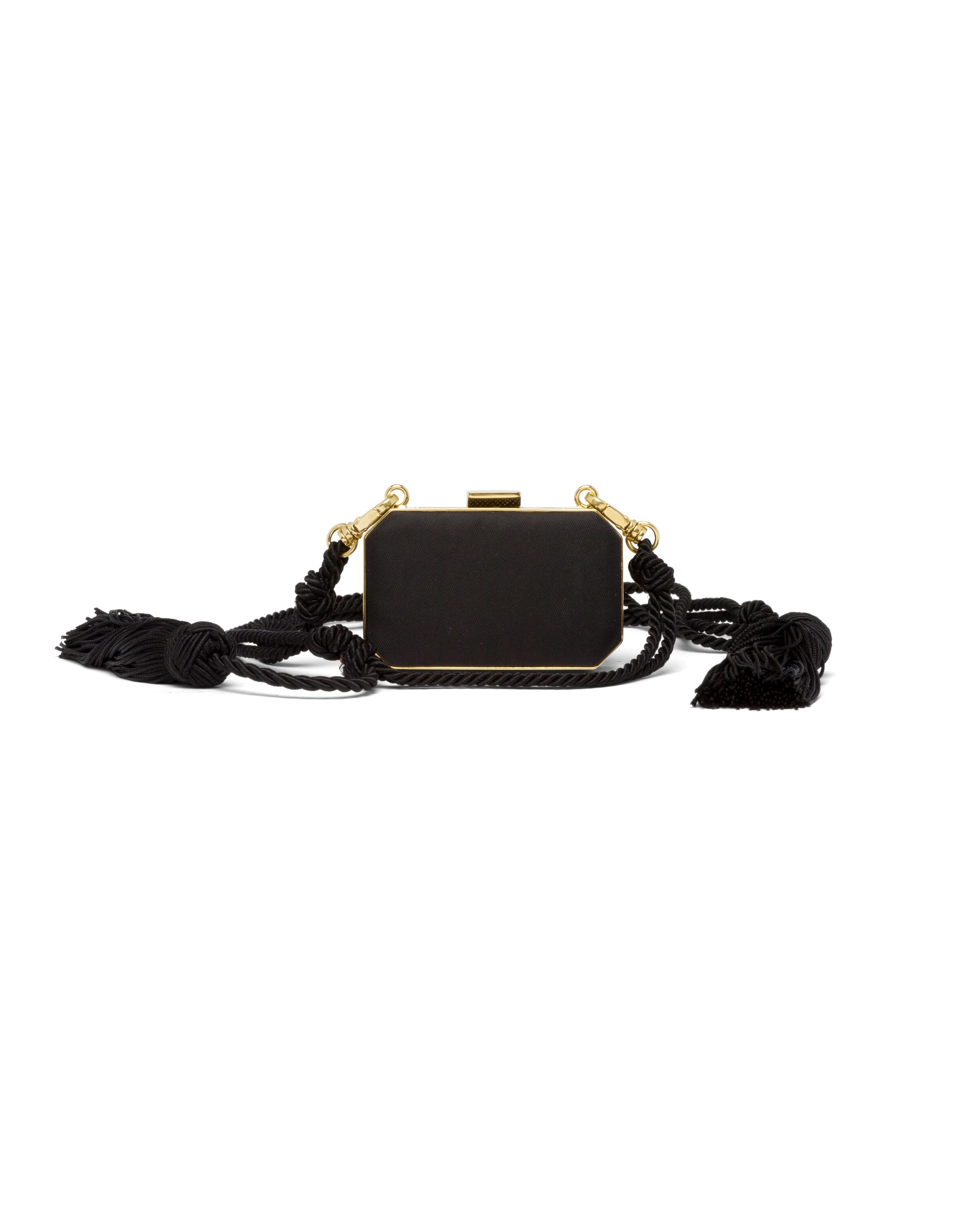 Black Nylon and metal vanity case | Prada