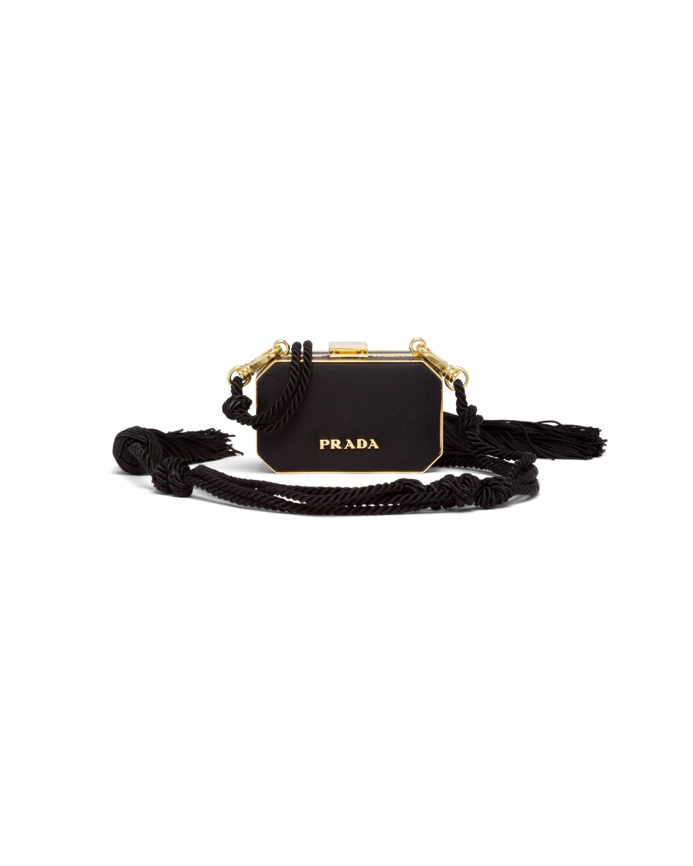 Black Nylon and metal vanity case | Prada
