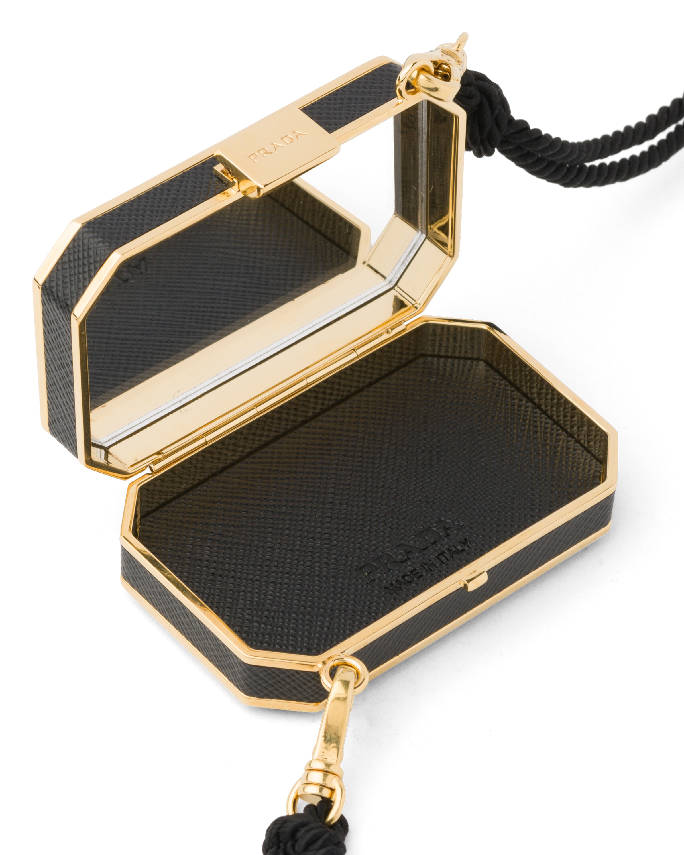 Black Nylon and metal vanity case | Prada