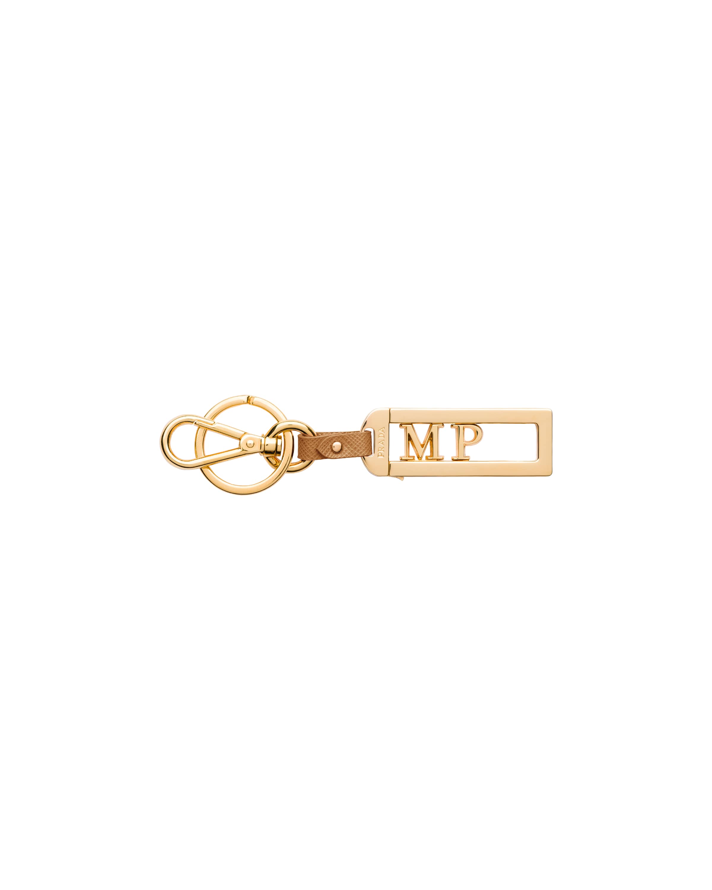 Caramel My Character metal name tag | Prada