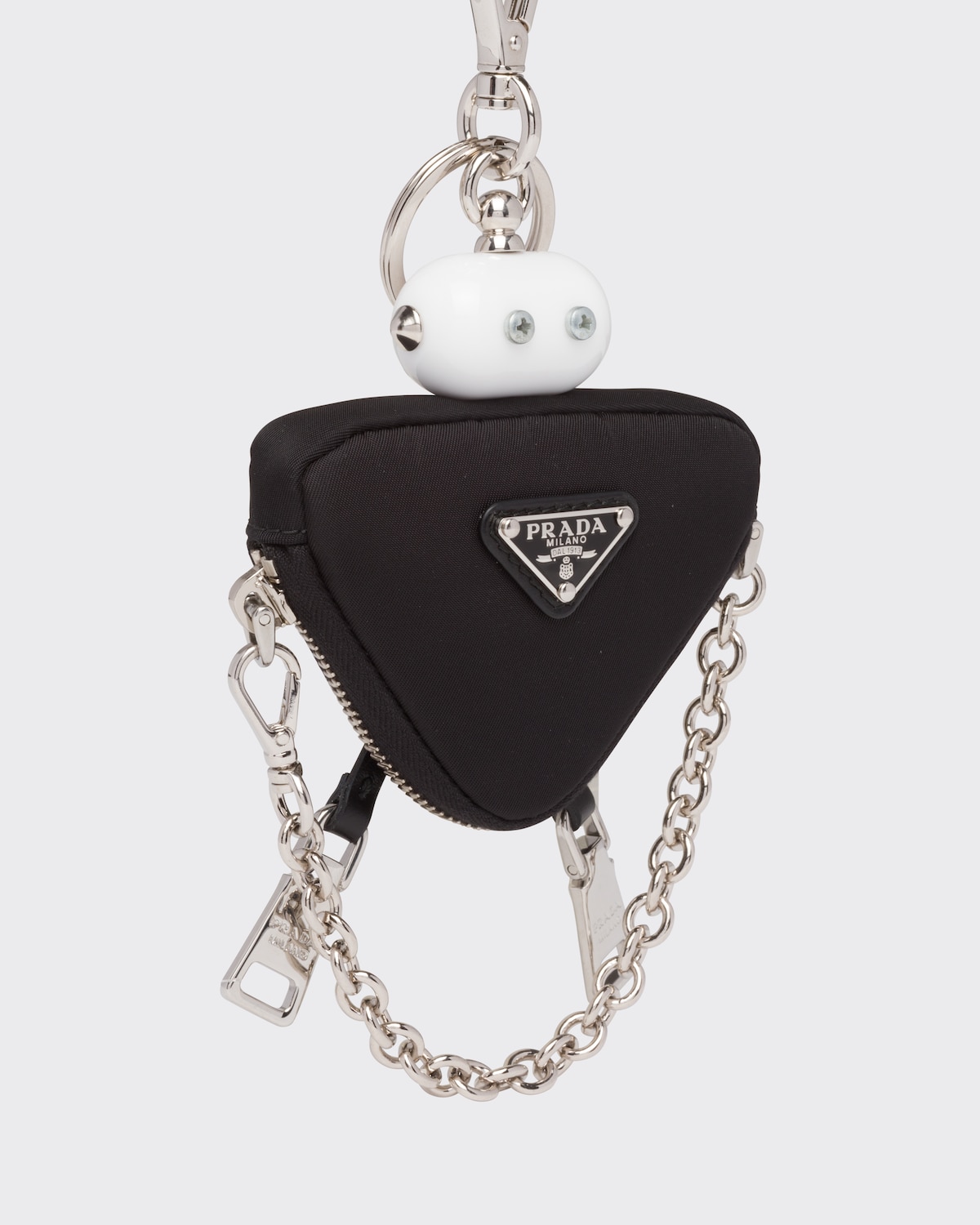 Black Nylon Robot Keychain Trick | PRADA