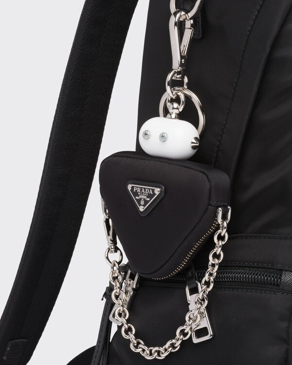 Black Nylon Robot Keychain Trick | PRADA
