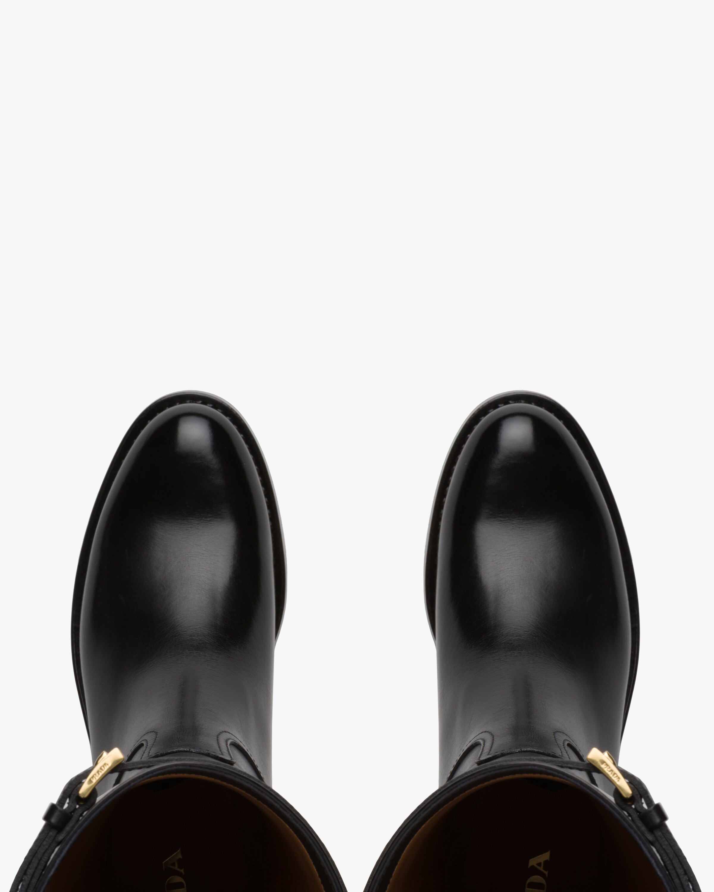 Black Leather boots | Prada