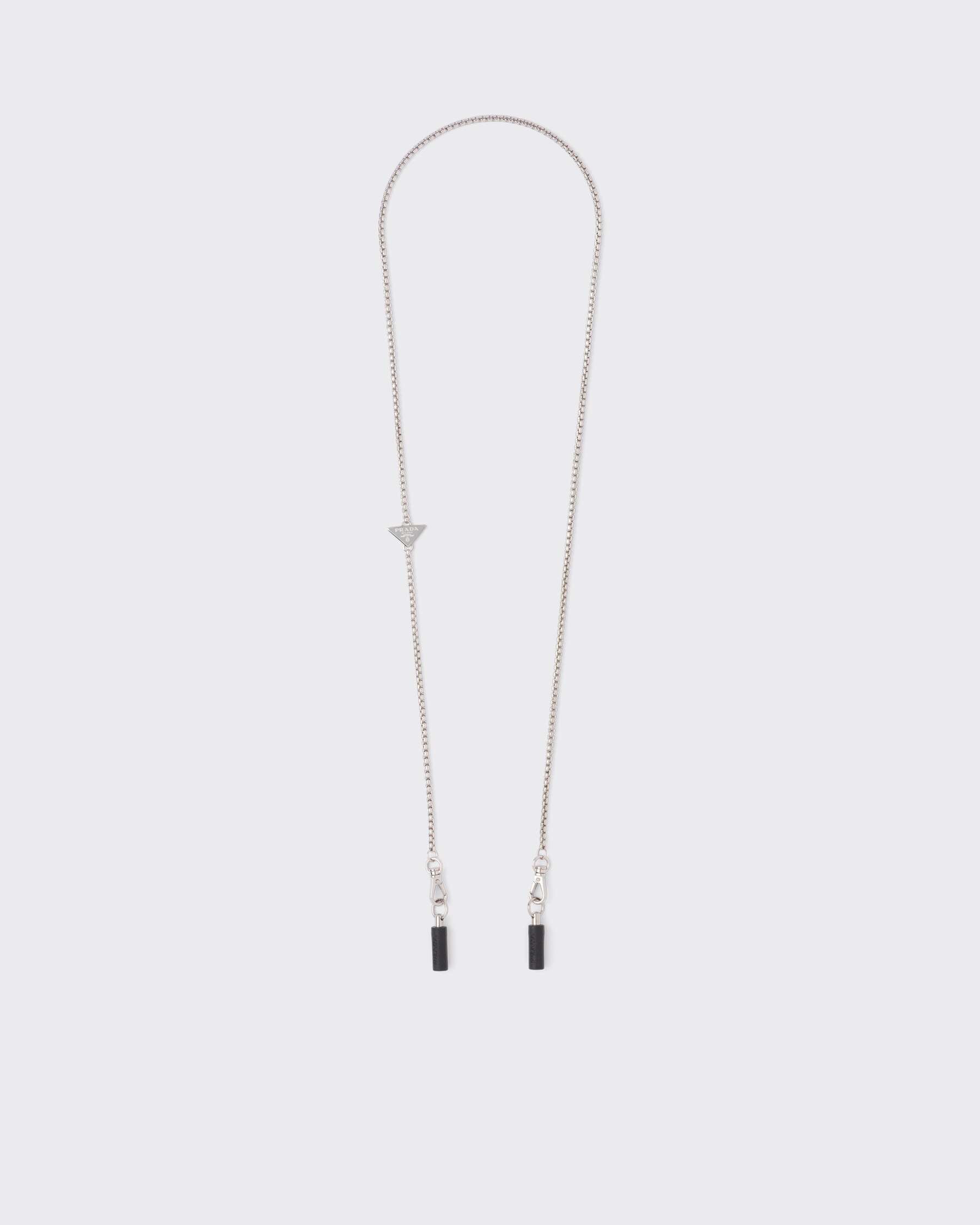 Steel/cornflower Blue Chain For Airpods And Airpods Pro Case | PRADA