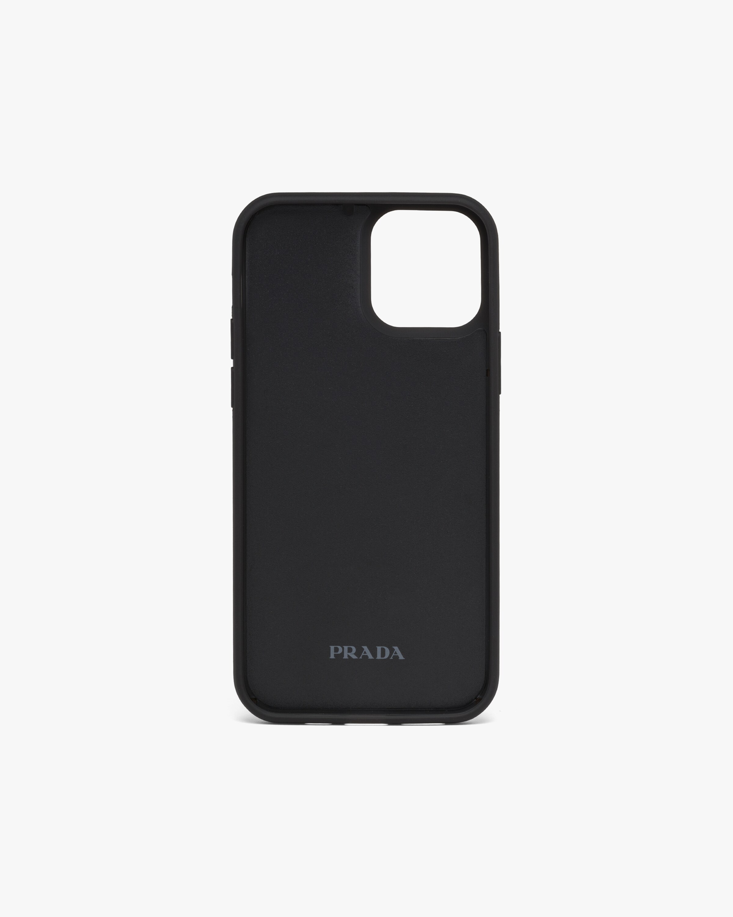 Chalk White Saffiano cover for iPhone 12 and 12 Pro | Prada
