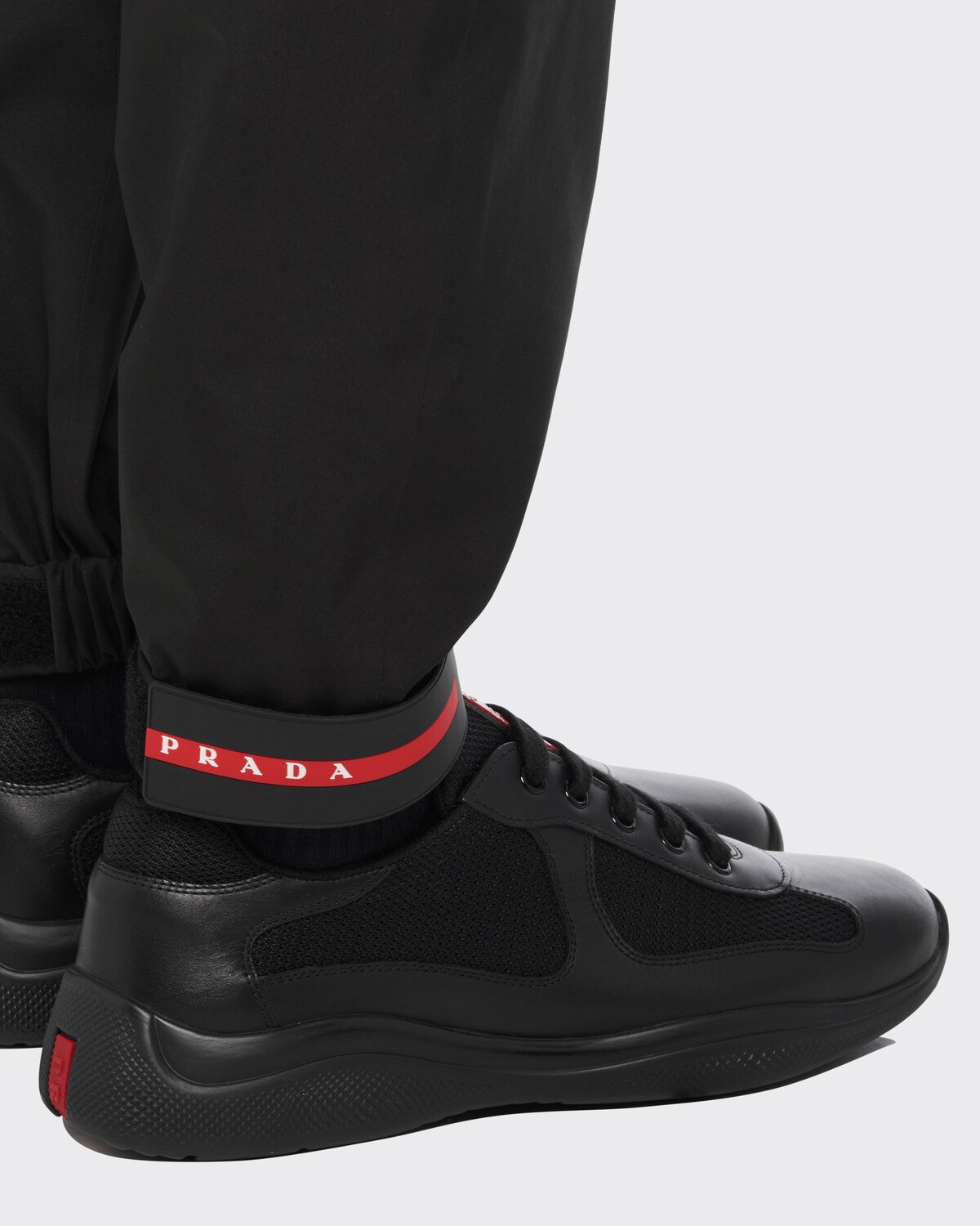 Black Active Re-nylon Pants | PRADA
