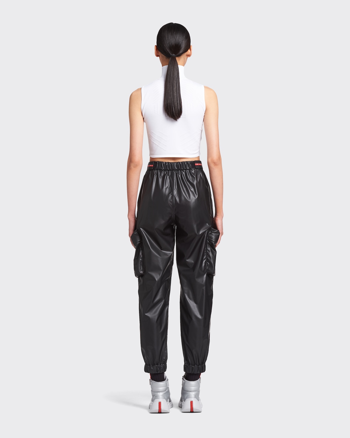 Black Light Re-nylon Cargo Pants | PRADA