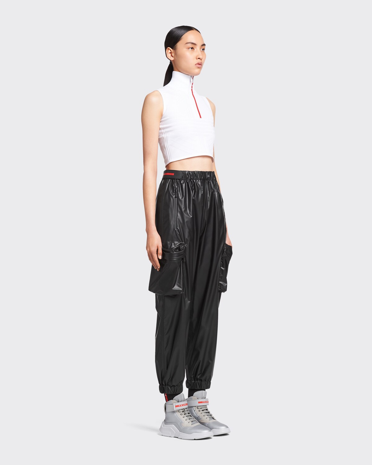 Black Light Re-nylon Cargo Pants | PRADA