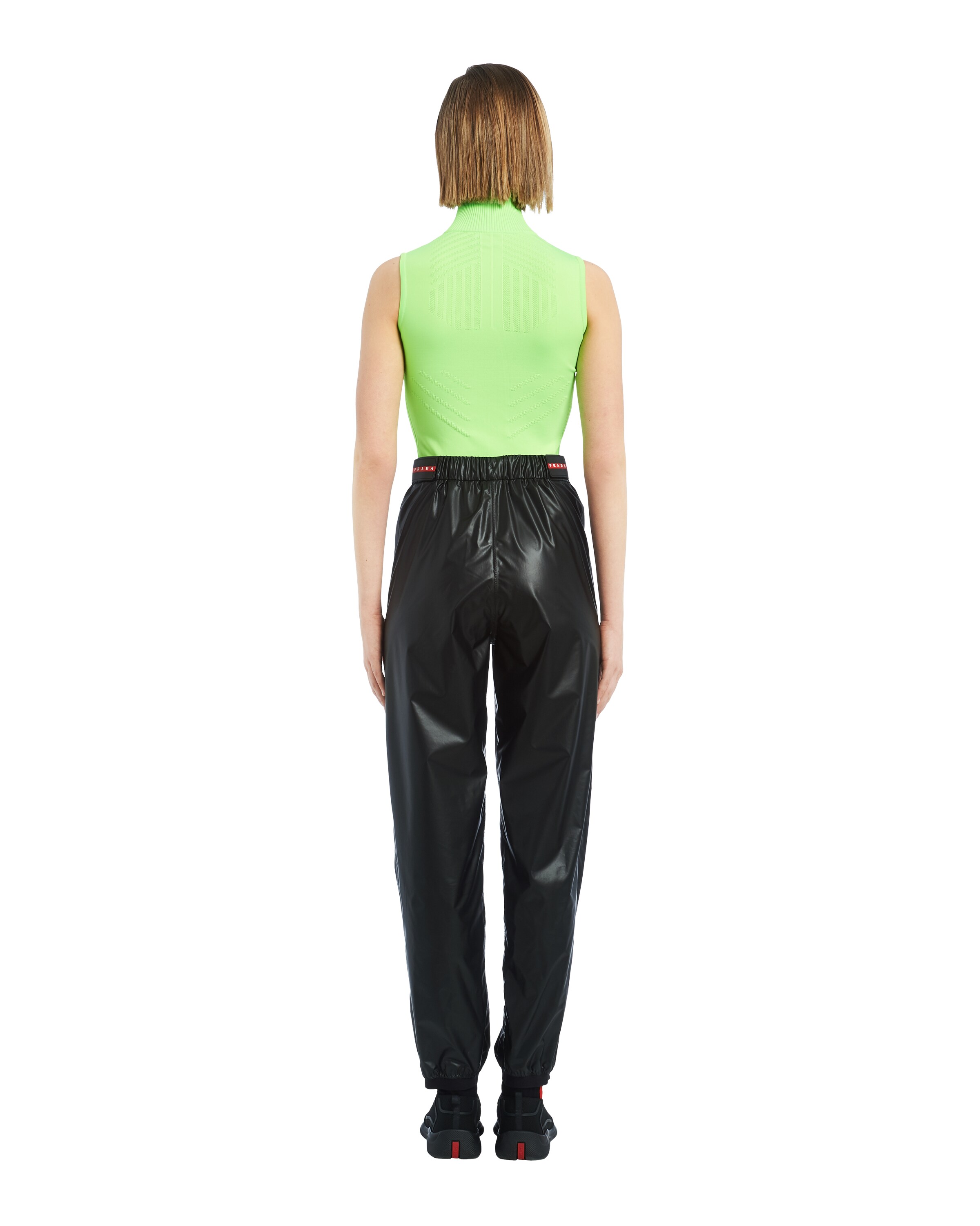 Black Light Nylon wide-leg pants | Prada