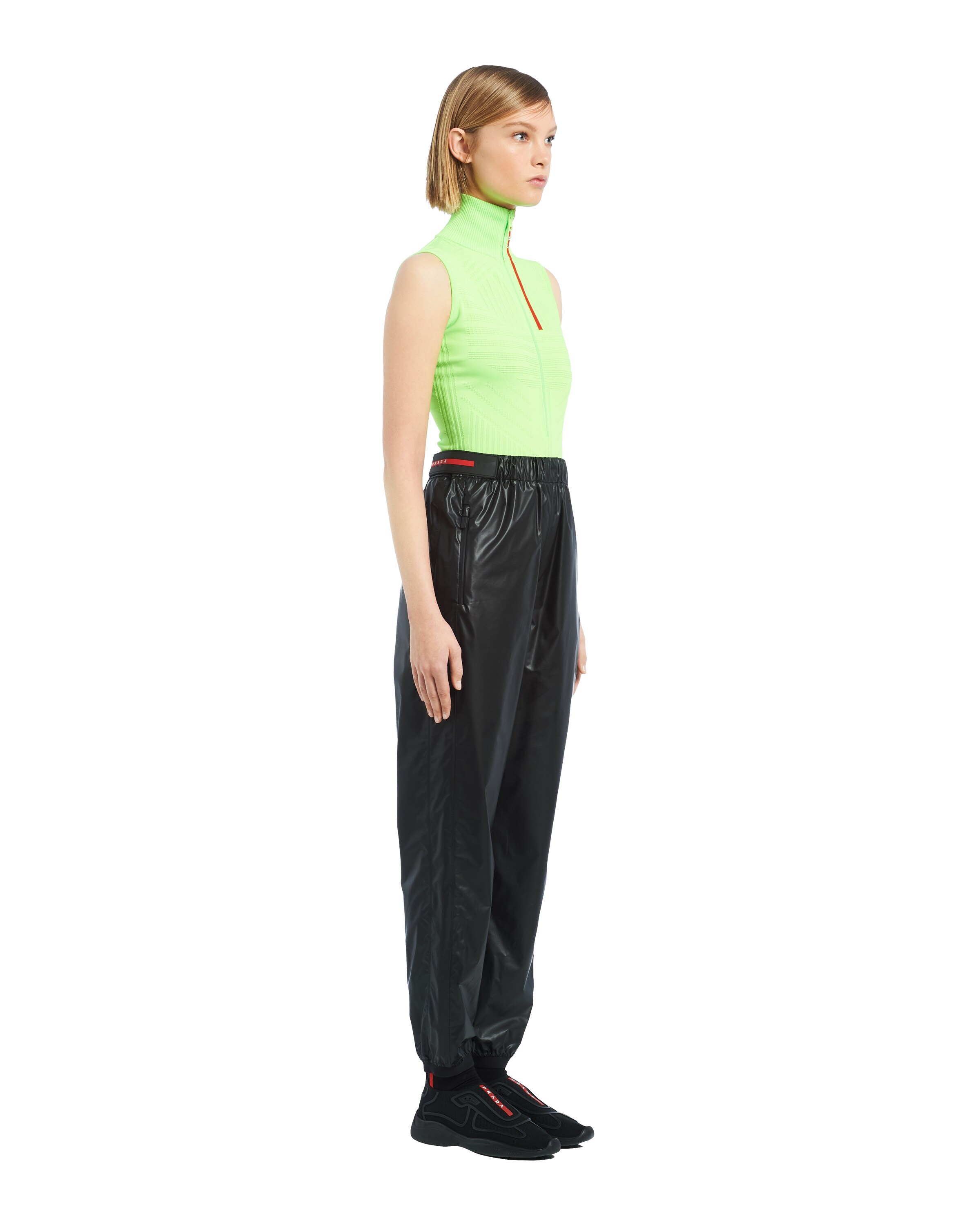 Black Light Nylon wide-leg pants | Prada