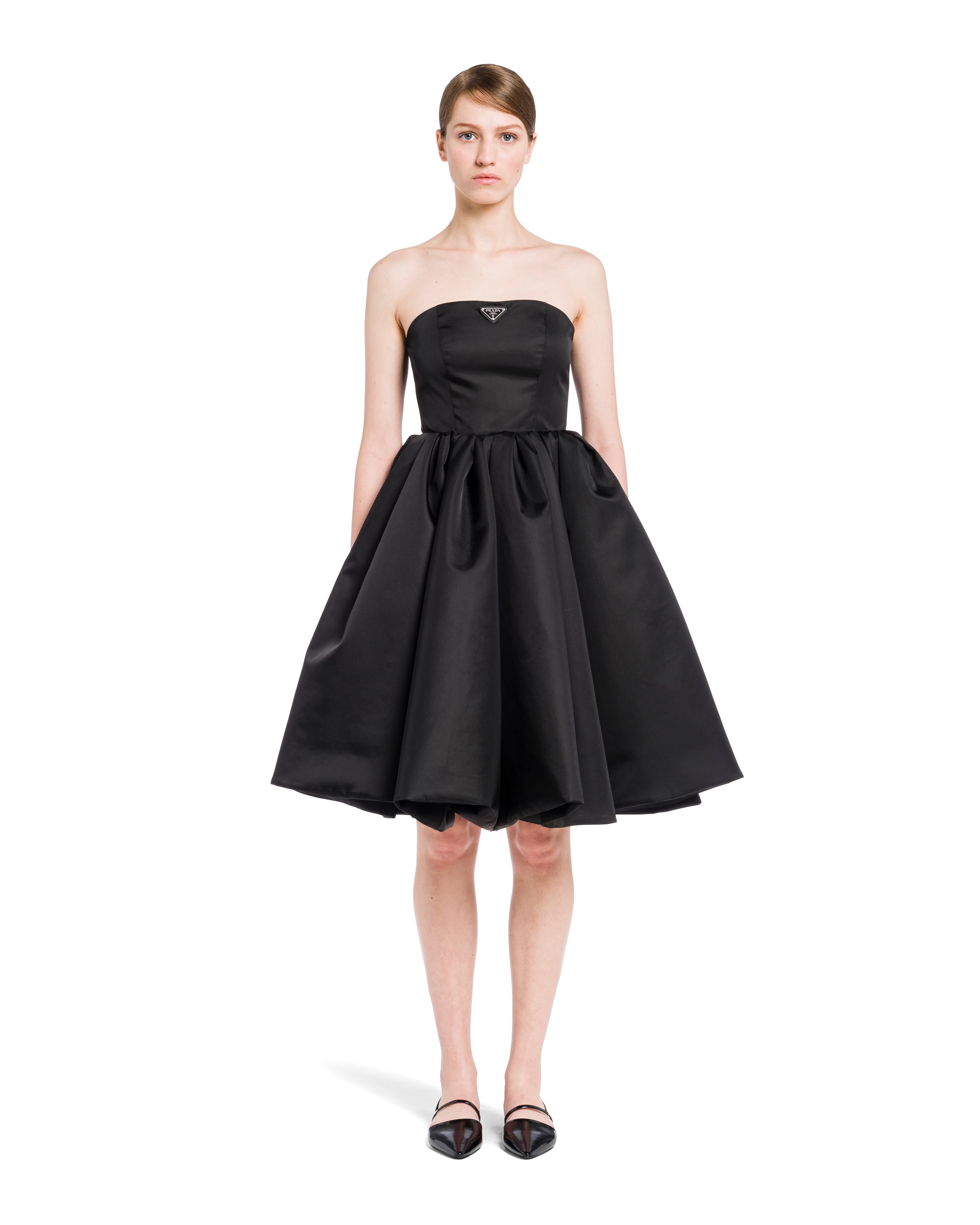 Corset dress in Re-Nylon Gabardine | Prada