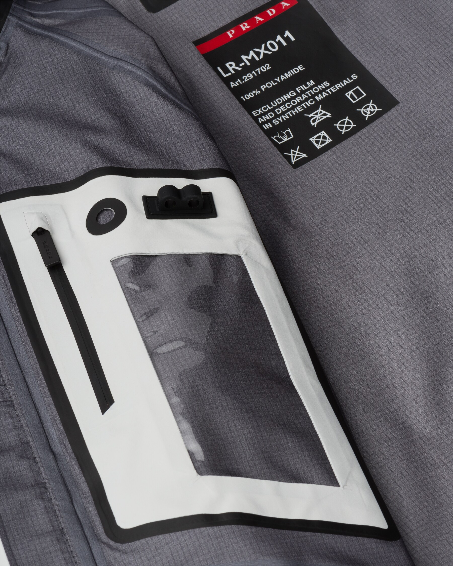 Chalk White Gore-tex Pro Jacket | PRADA